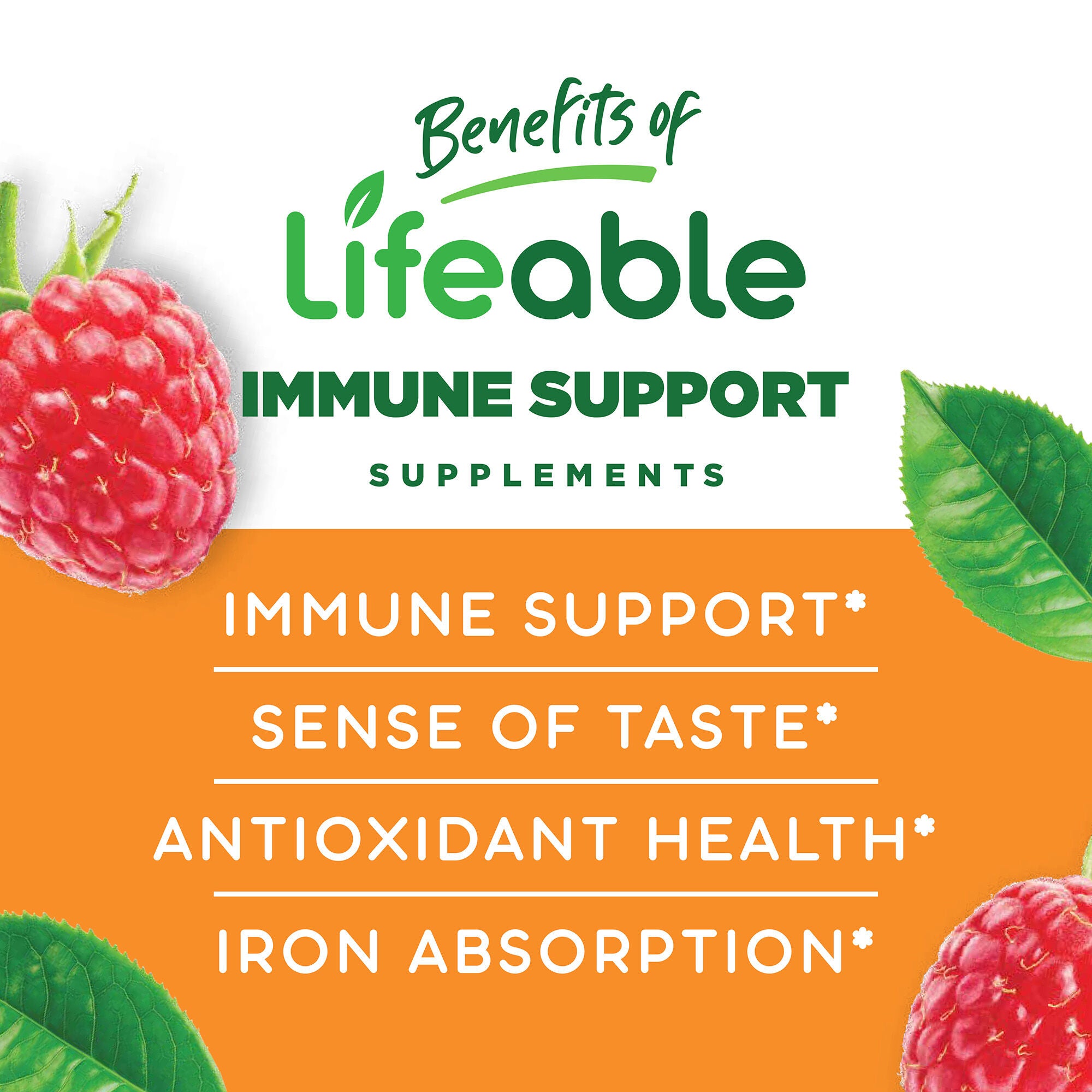 Lifeable - Immune Support with Elderberry - 60 Gummies | GNC