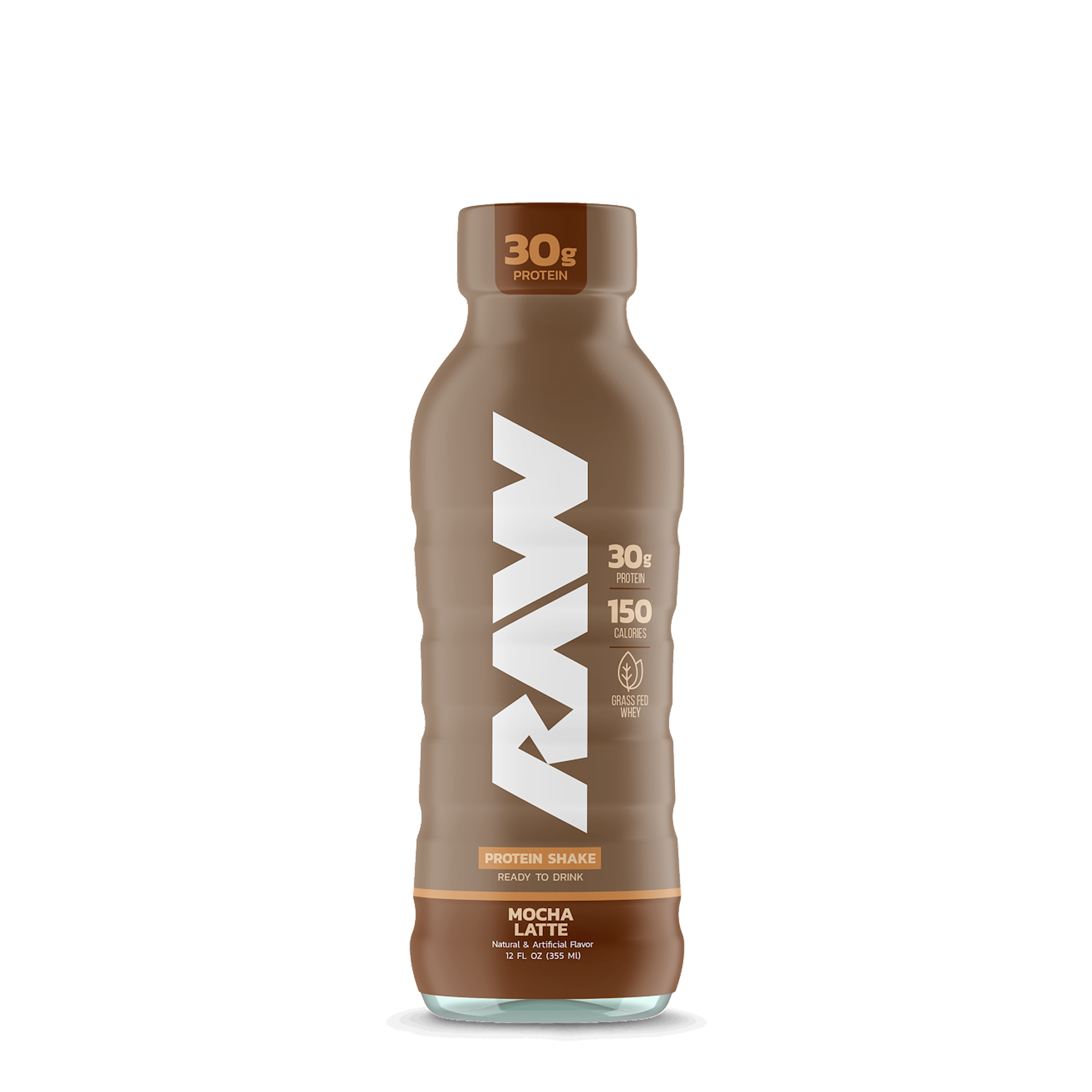 Protein Shake RTD - Mocha Latte - 12 fl oz. (12 Bottles) | GNC