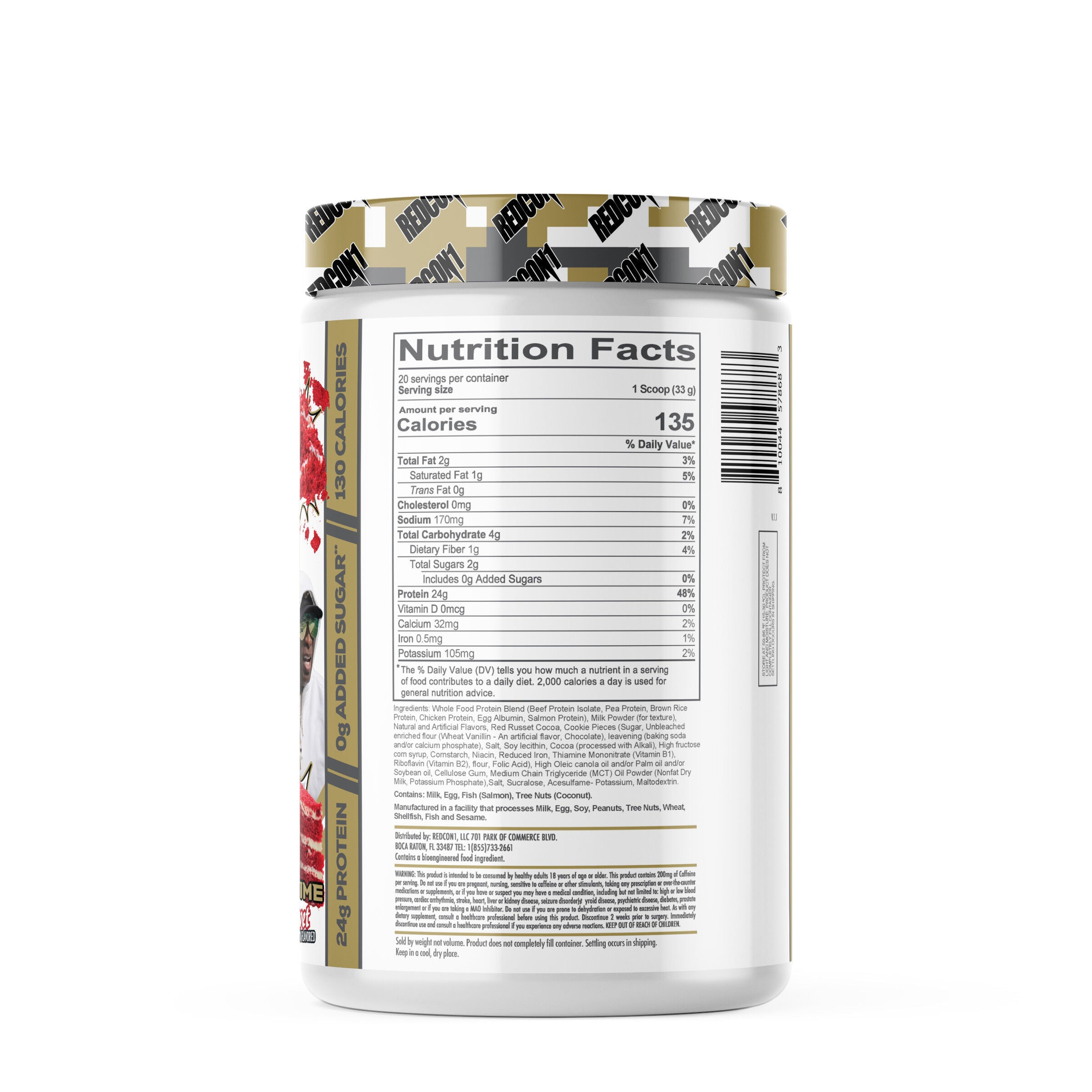 REDCON1 - MRE LITE® x Deion Sanders - Red Velvet (20 Servings) | GNC