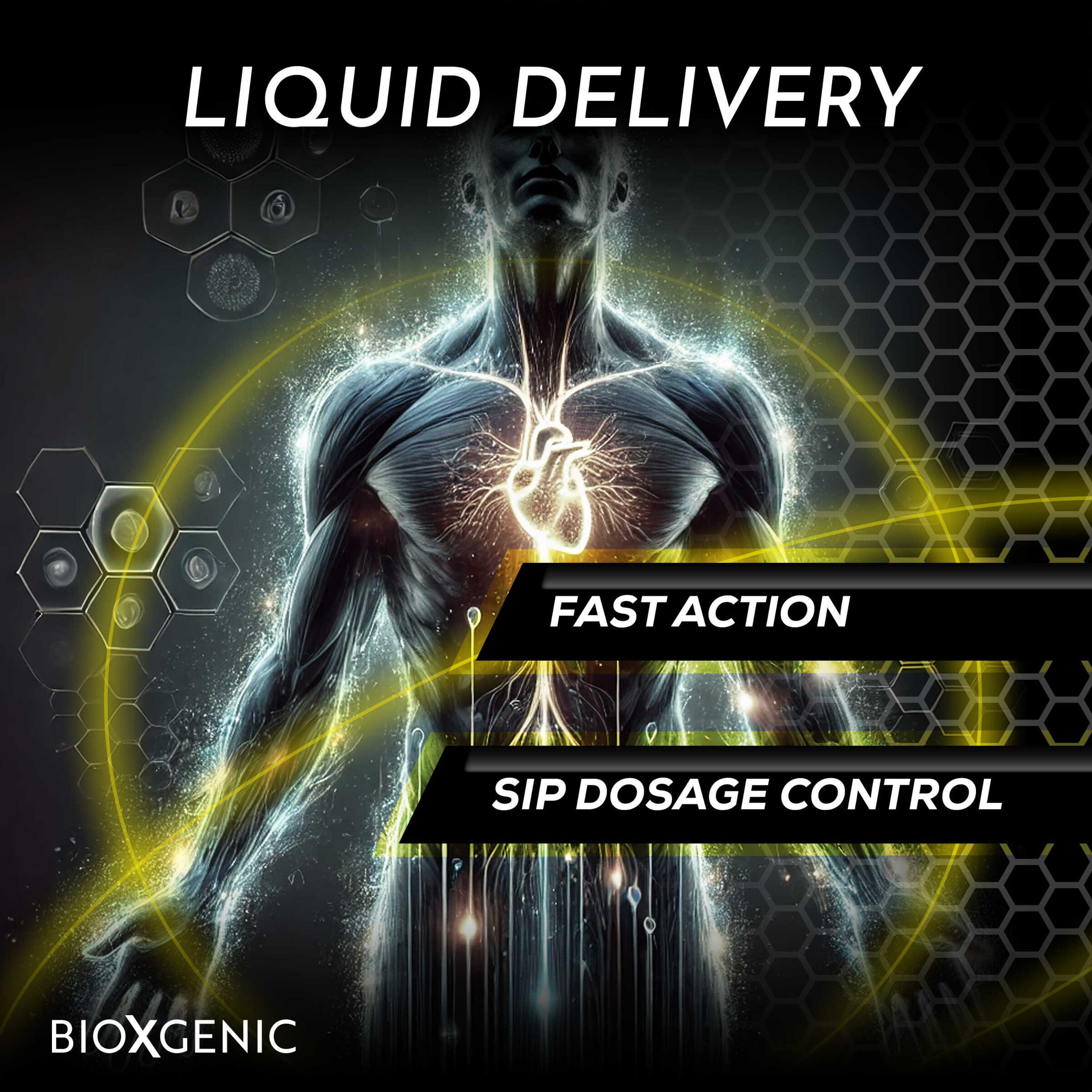 BioXgenic - BIOHARD Sex & Energy Boost - Mixed Berry (4 Liquid Shots) | GNC