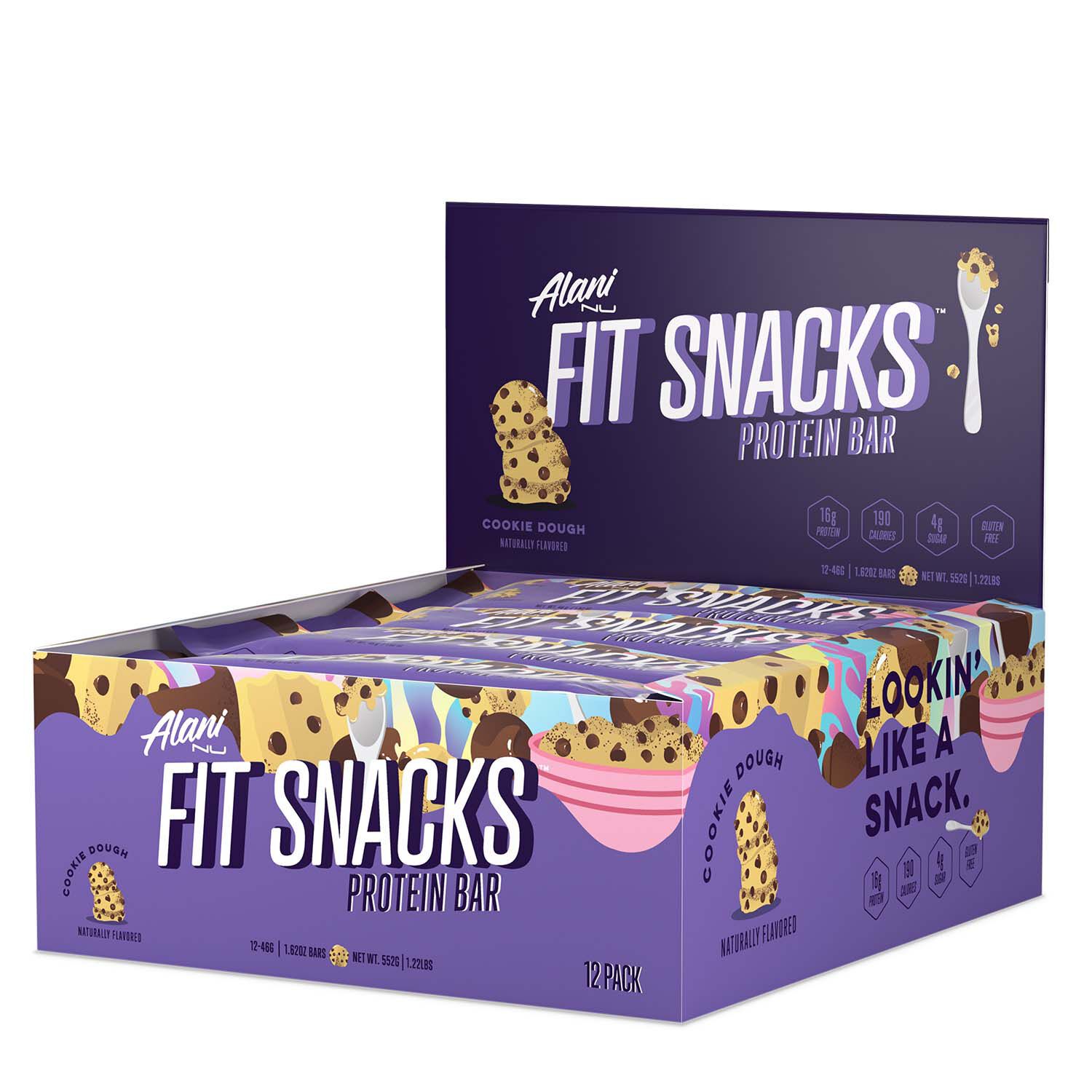 Fit Snacks Protein Bar - Cookie Dough Cookie Dough | GNC