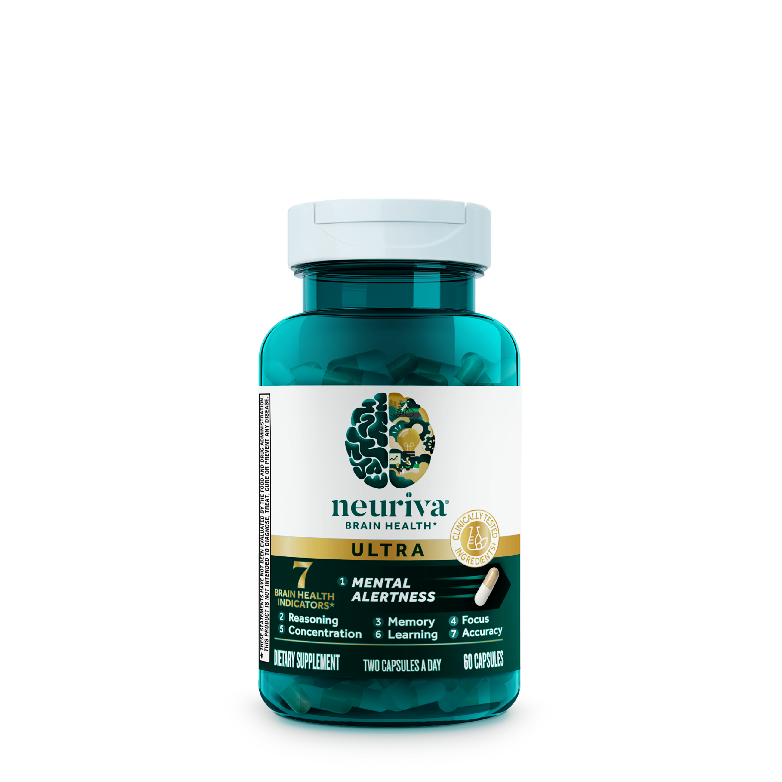 Neuriva - Brain Health* Ultra - 60 Capsules (30 Servings) | GNC