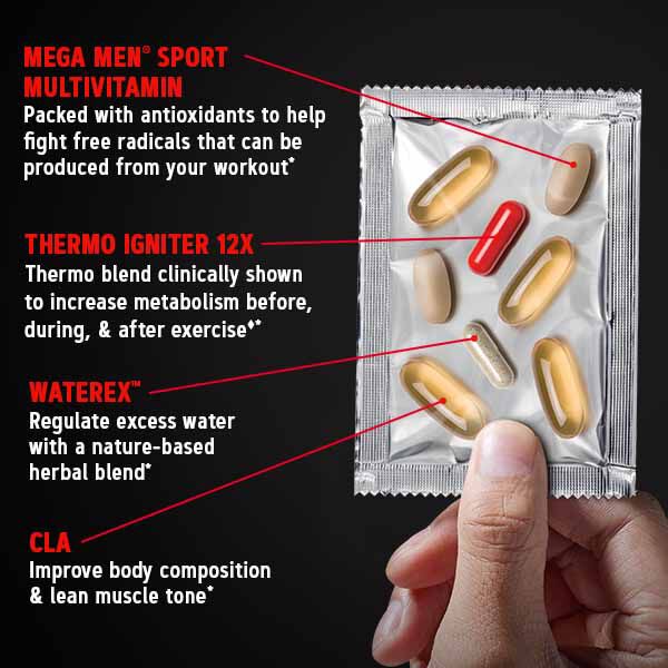 GNC Men's Ripped Vitapak® Program With Metabolism + Muscle Support | GNC