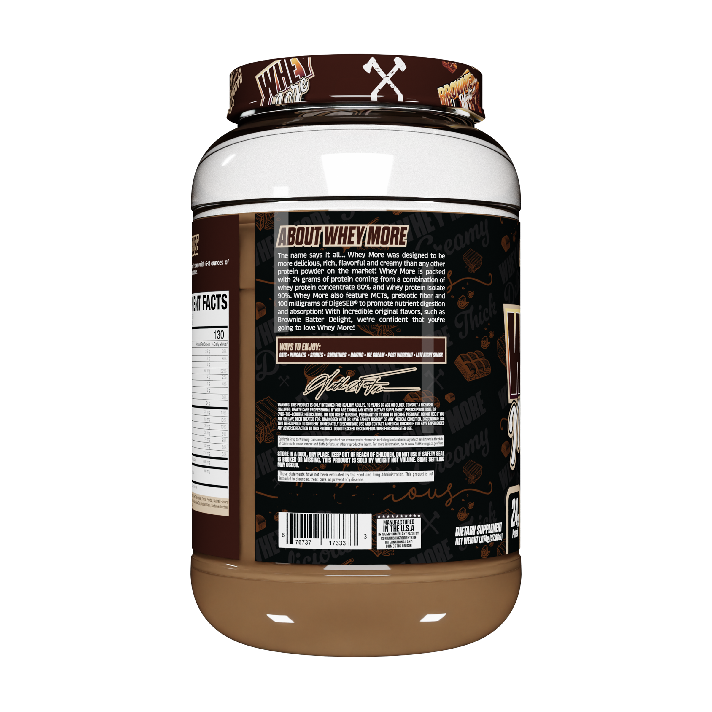 Axe & Sledge Supplements™ - Whey More Protein Powder | GNC