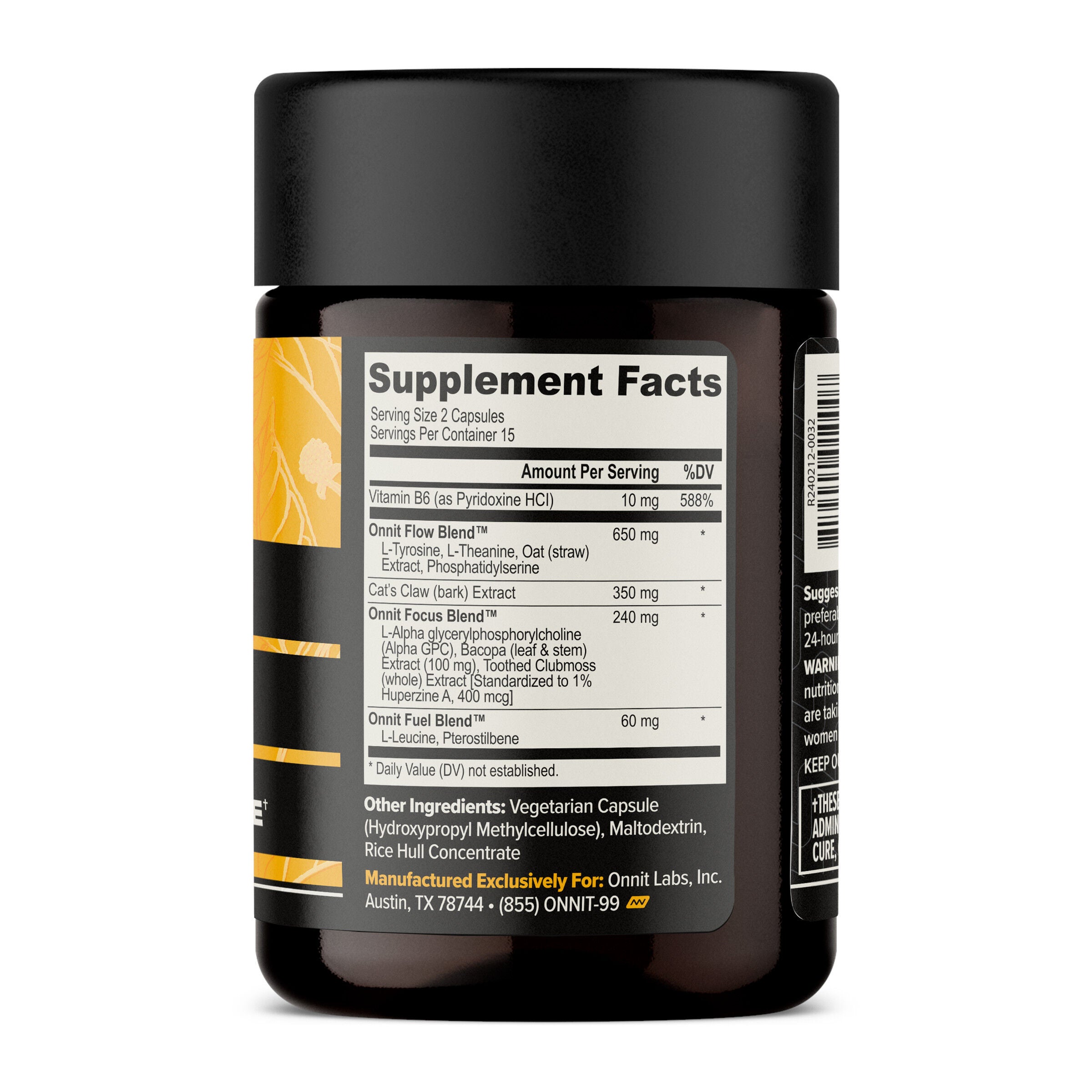 Onnit Alpha Brain® - 30 Capsules | GNC