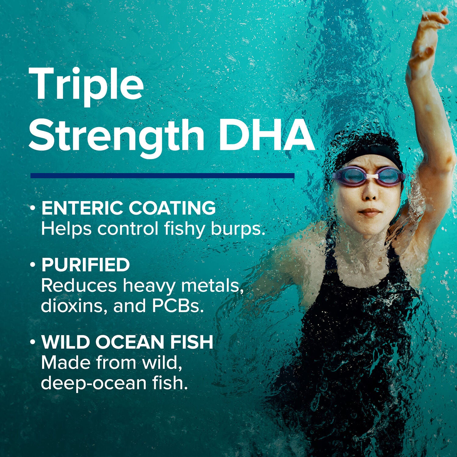 GNC - Triple Strength DHA 1000 - 45 Softgels (45 Servings) | GNC