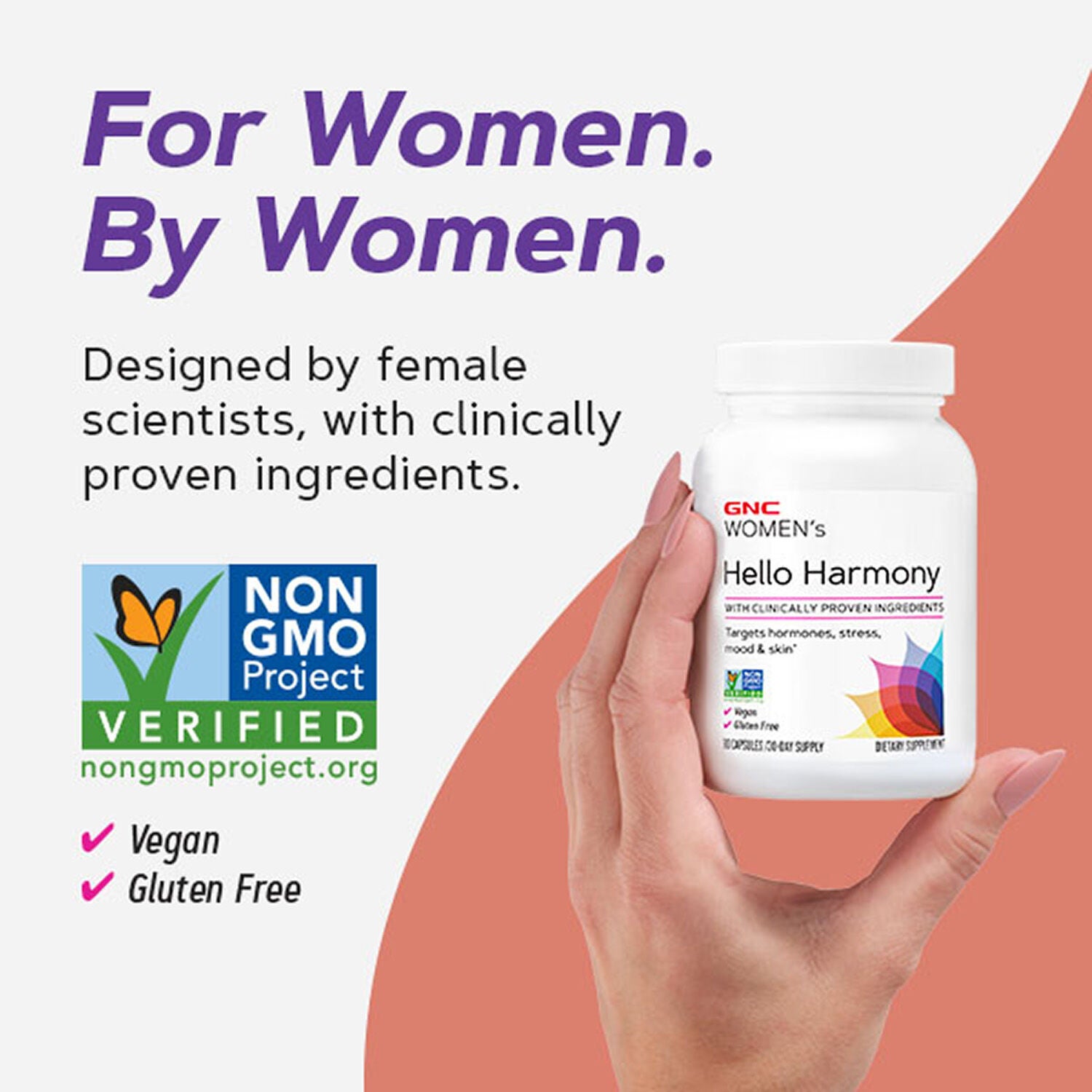 GNC Women's - Hello Harmony - 90 Capsules (30 Servings) | GNC