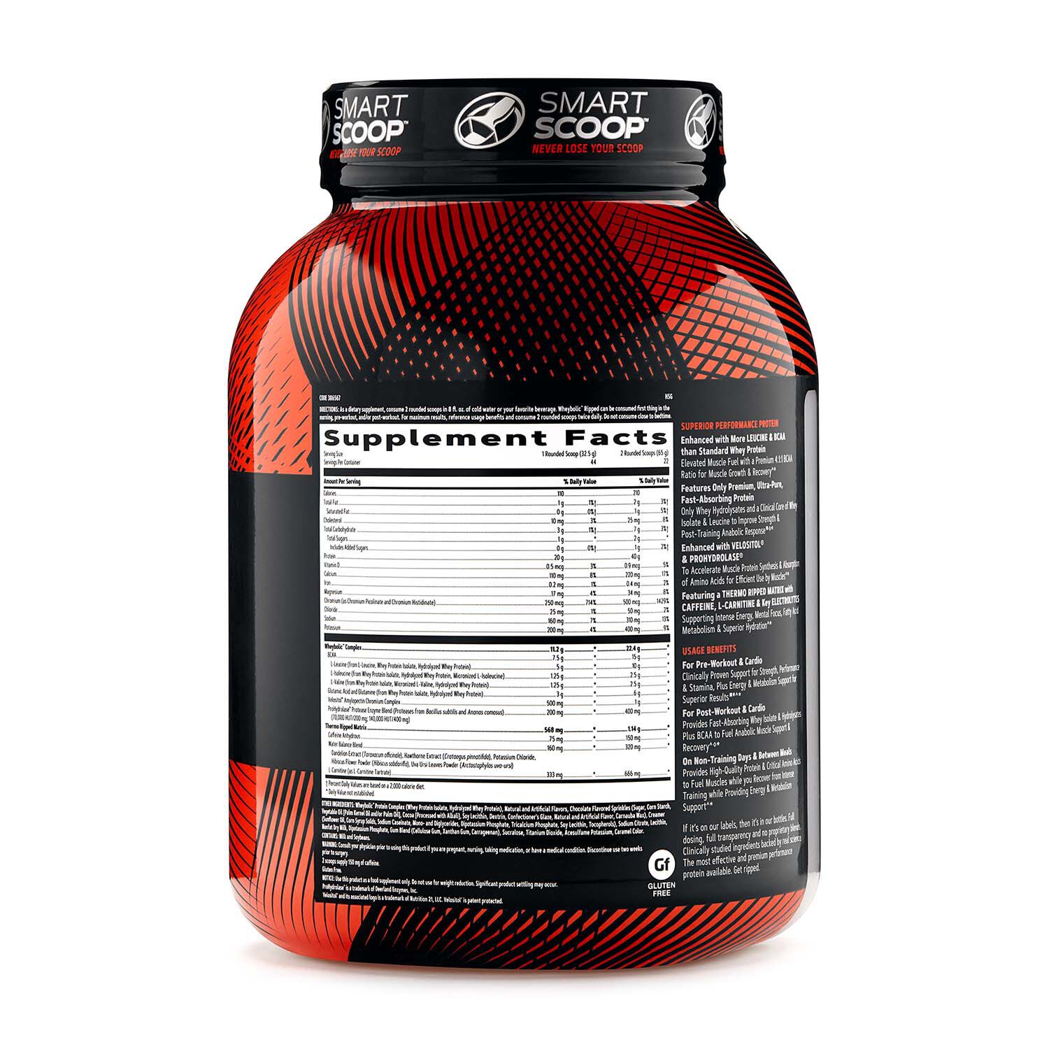 Wheybolic™ Ripped - Cookies and Cream (22 Servings) Cookies and Cream | GNC