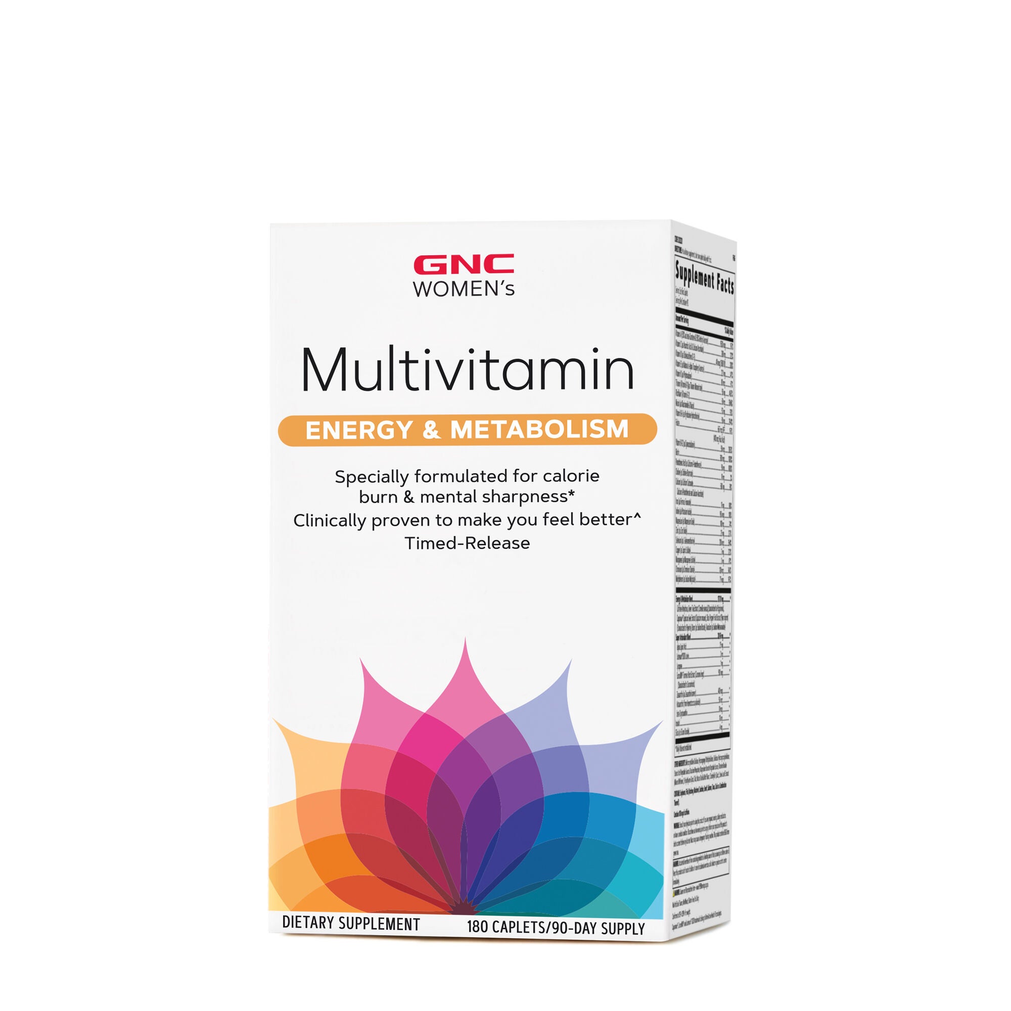 Multivitamin Energy & Metabolism - 180 Caplets (90 Servings) | GNC