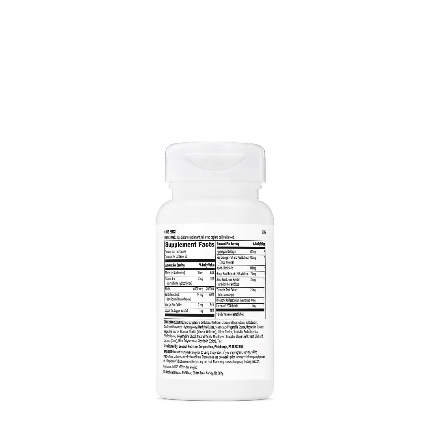 GNC Women's Advanced Hair, Skin & Nails Formula - 6000mcg Biotin | GNC