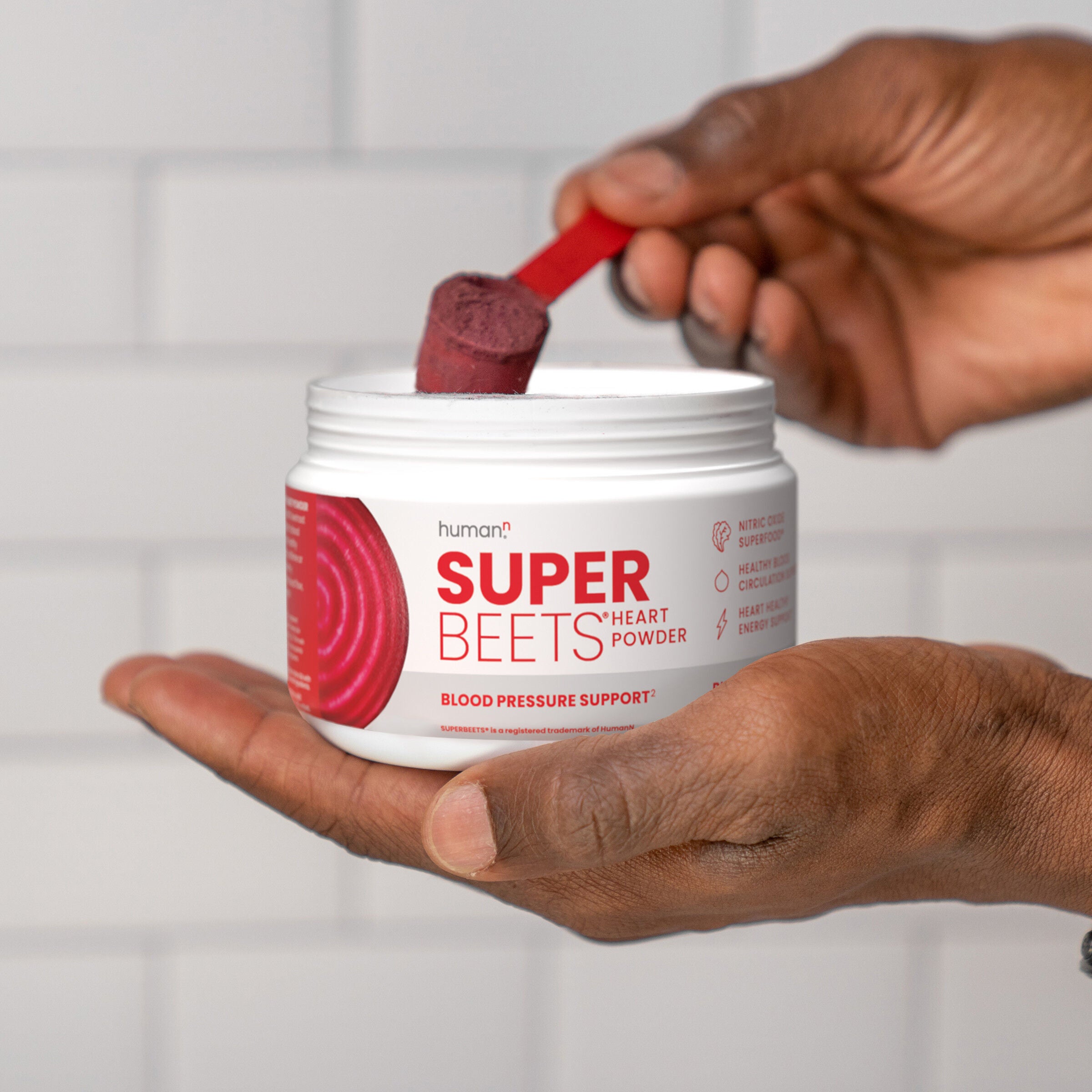 HumanN - SuperBeets Heart Powder - Black Cherry - 5.3 oz (30 Servings ...