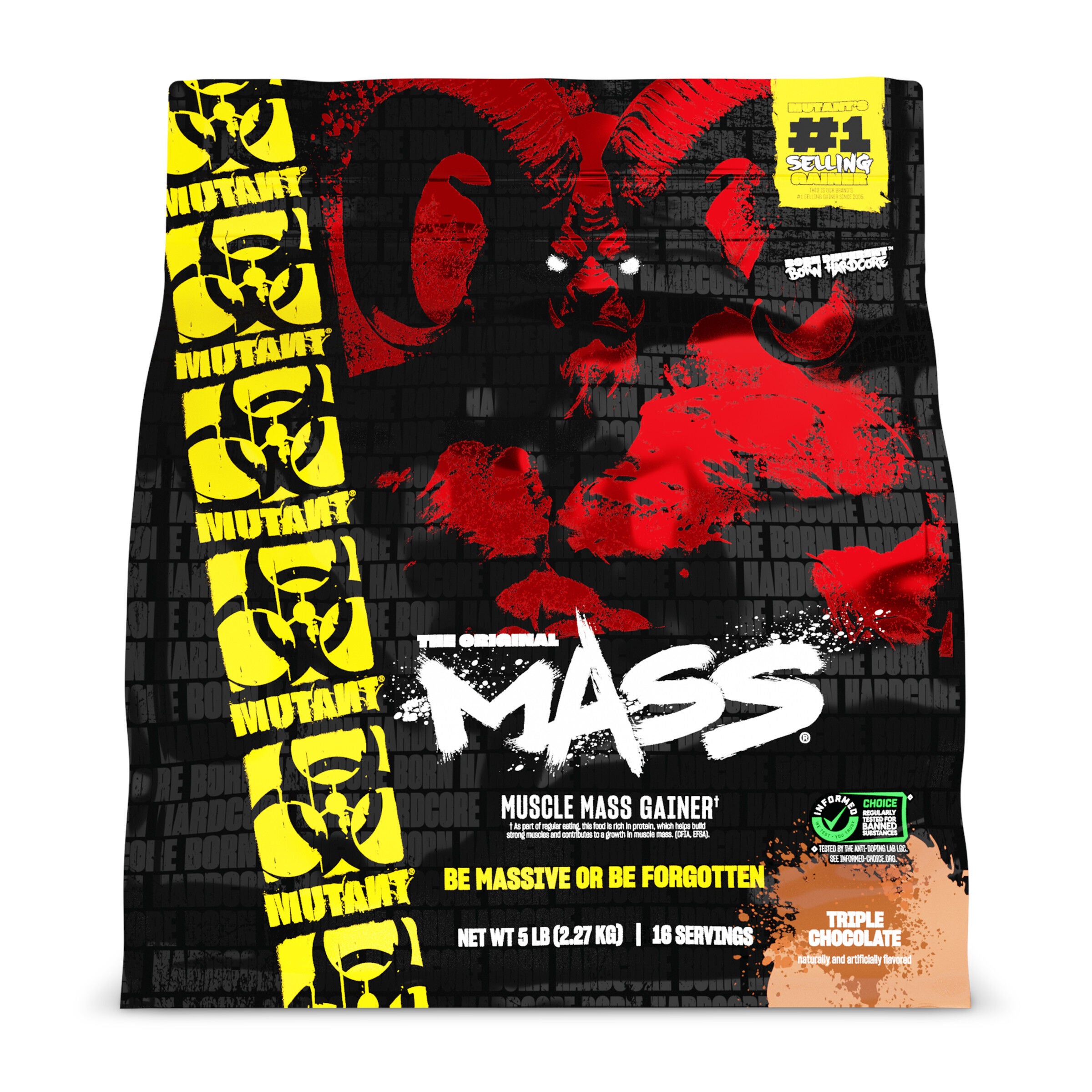 Mutant - Mass Gainer - Triple Chocolate (16 Servings) | GNC