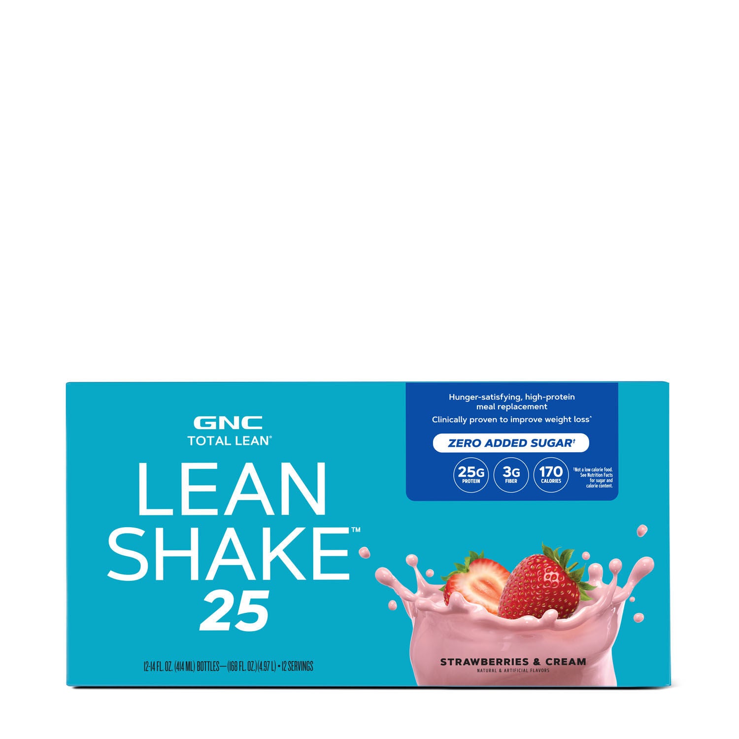 GNC Total Lean® Lean Shake™ 25 - Strawberries and Cream | GNC