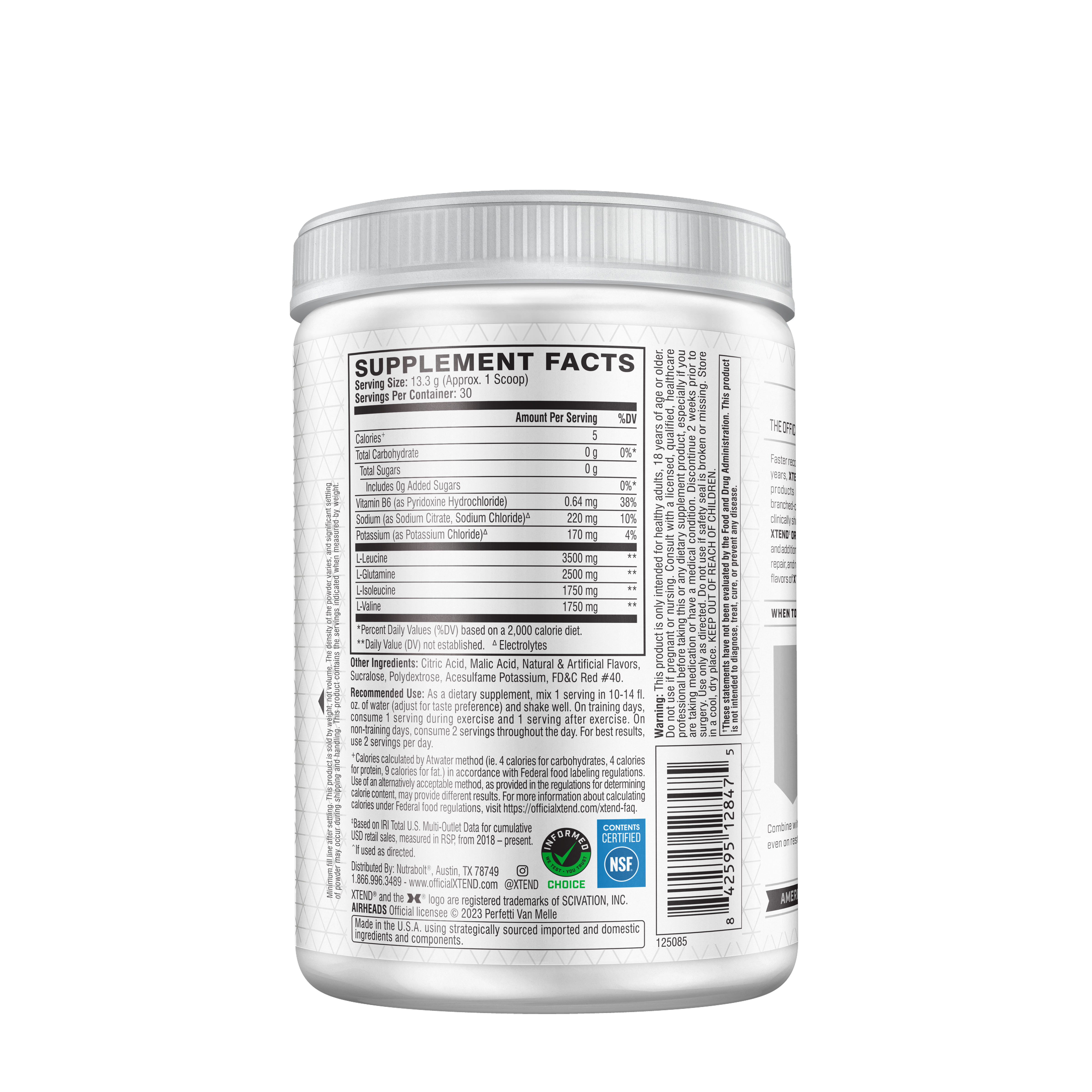 XTEND® Original BCAA Powder - Air Heads Cherry - 14 oz | GNC