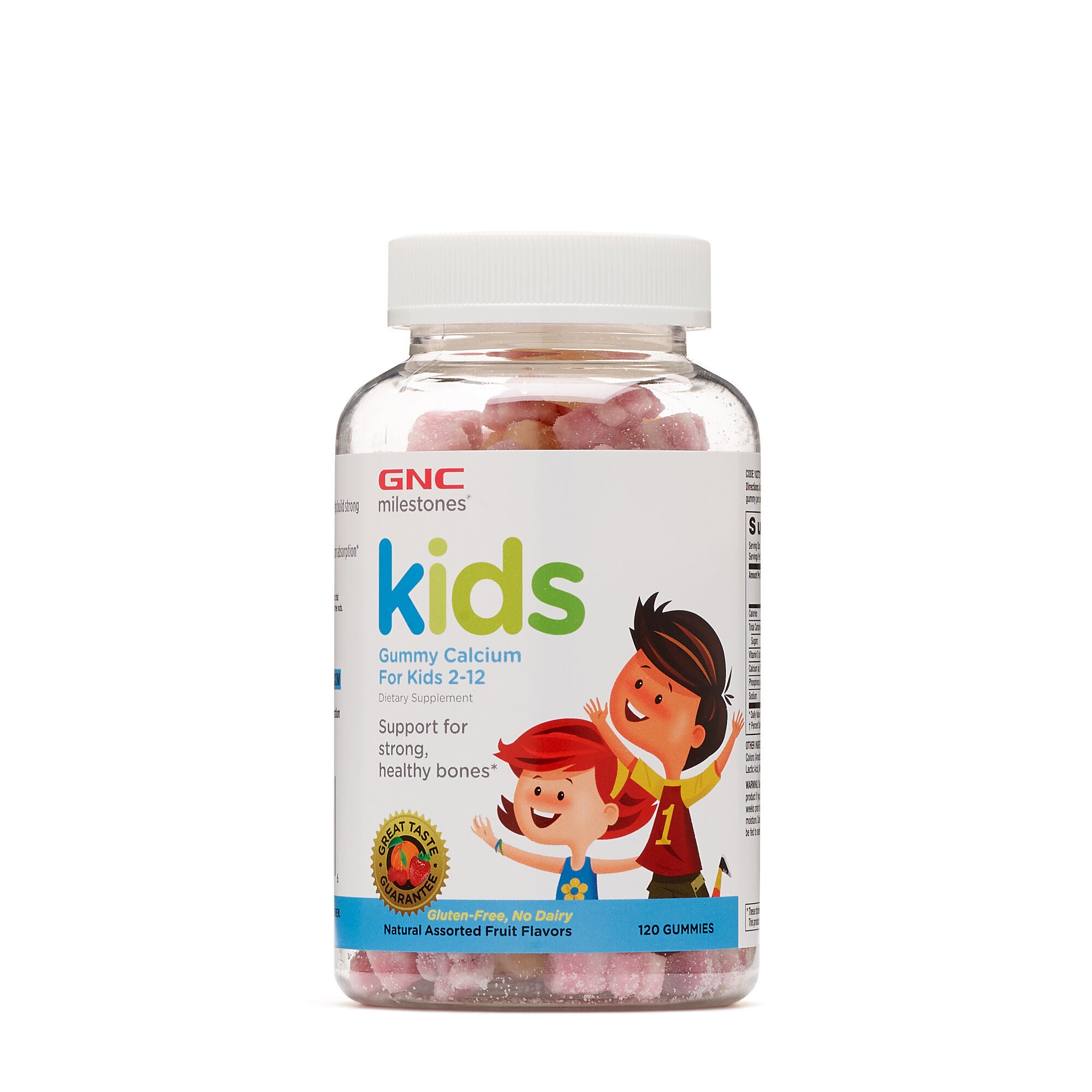 GNC milestones Kids Bone Health Gummy Assorted Fruit Flavors 1 | eBay