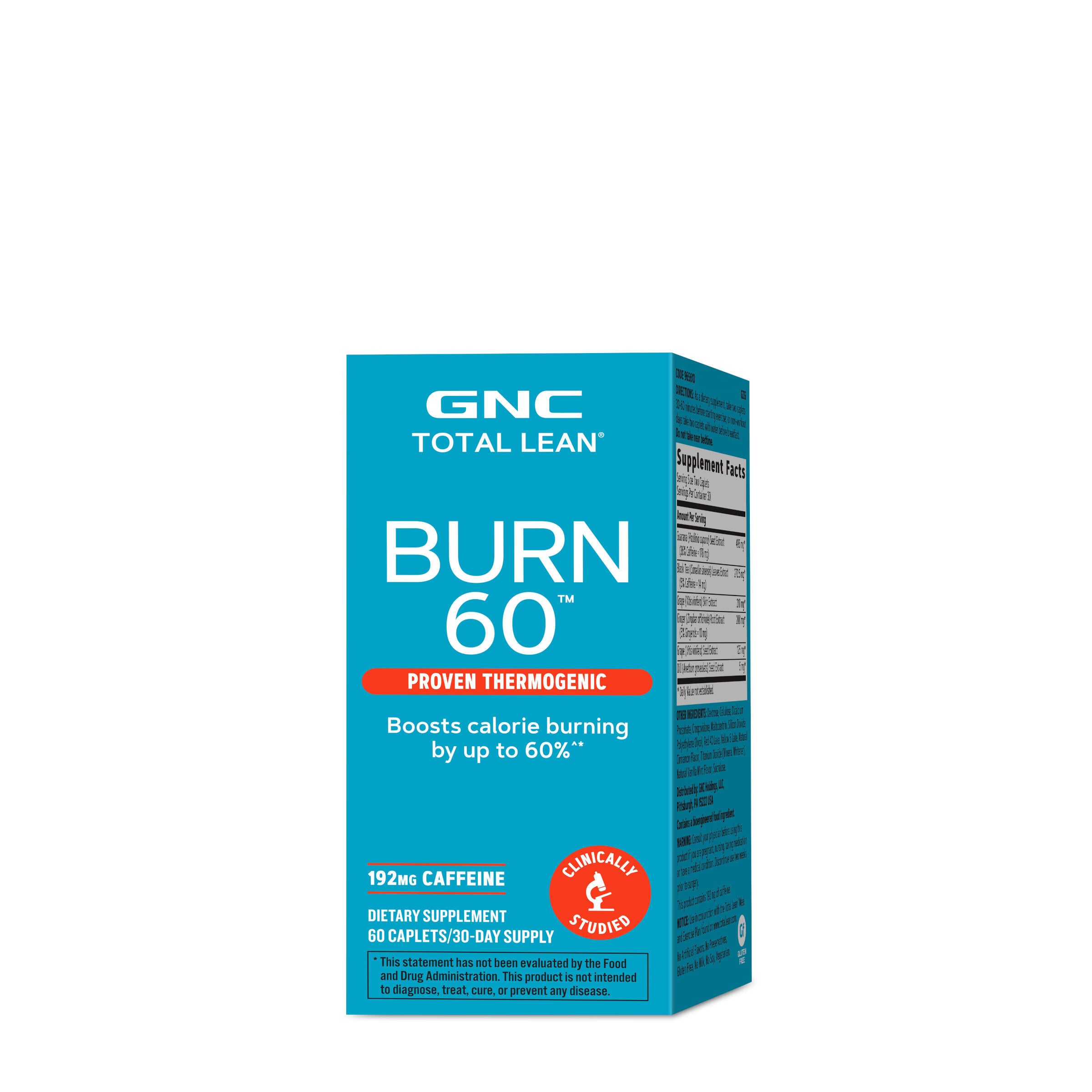 GNC Total Lean® - Burn 60™ - 60 Tablets (30 Servings) | GNC