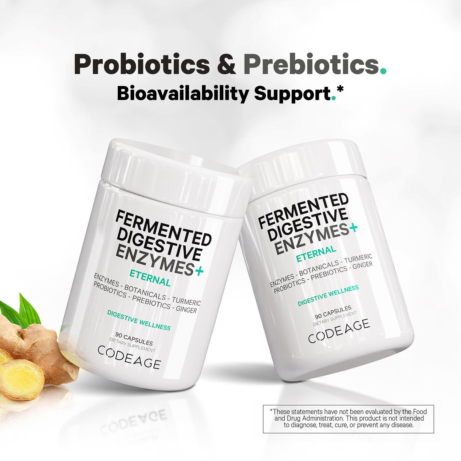 Codeage Fermented Digestive Enzymes with Probiotics & Prebiotics | GNC