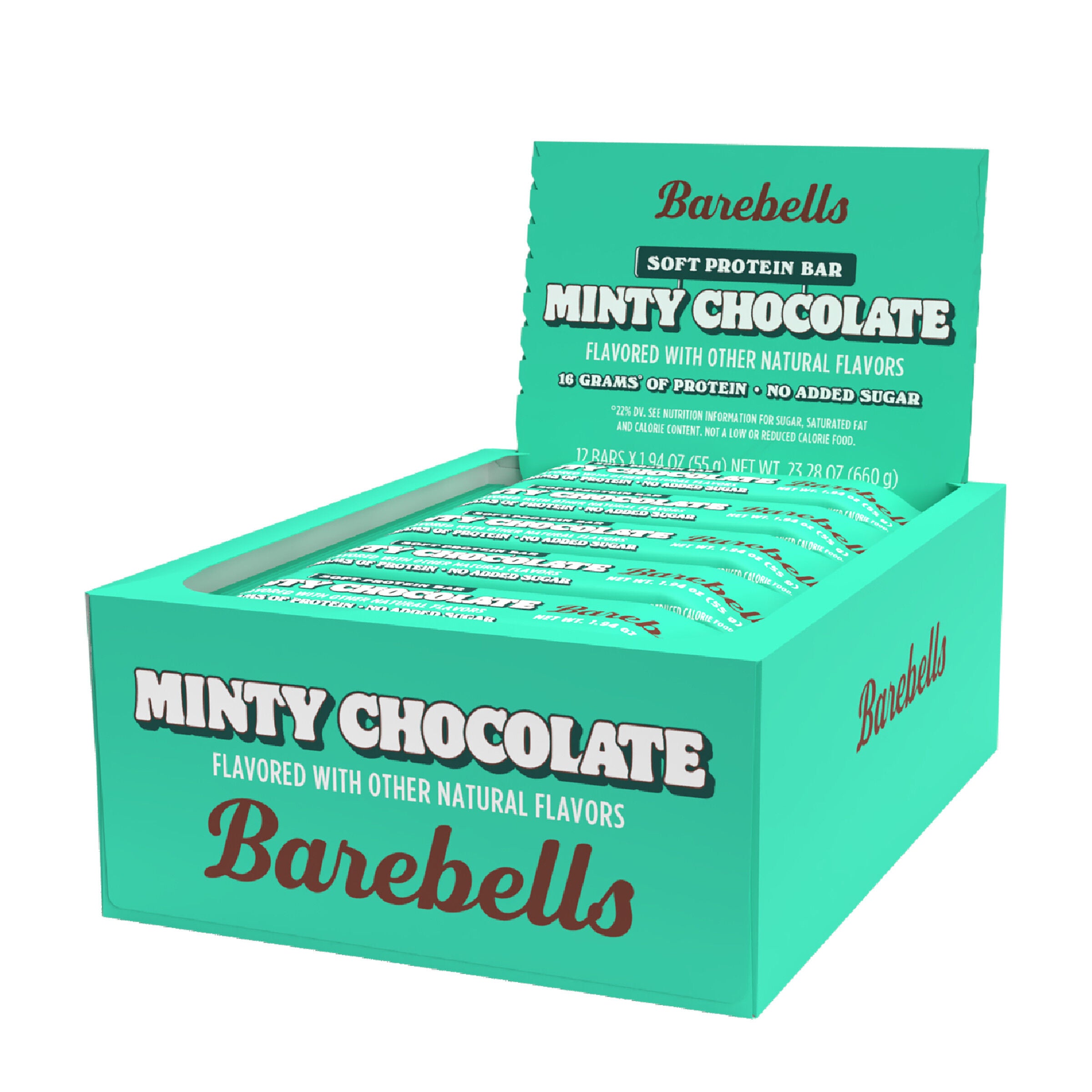 Barebells - Soft Protein Bar - Minty Chocolate - 12 Bars | GNC