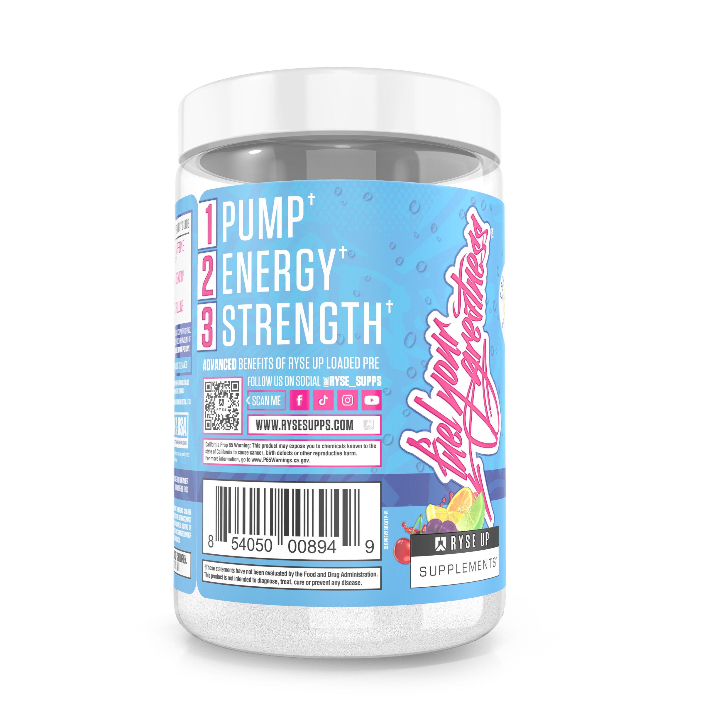 RYSE - Loaded Pre - Kool-Aid™ Tropical Punch (30 Servings) | GNC