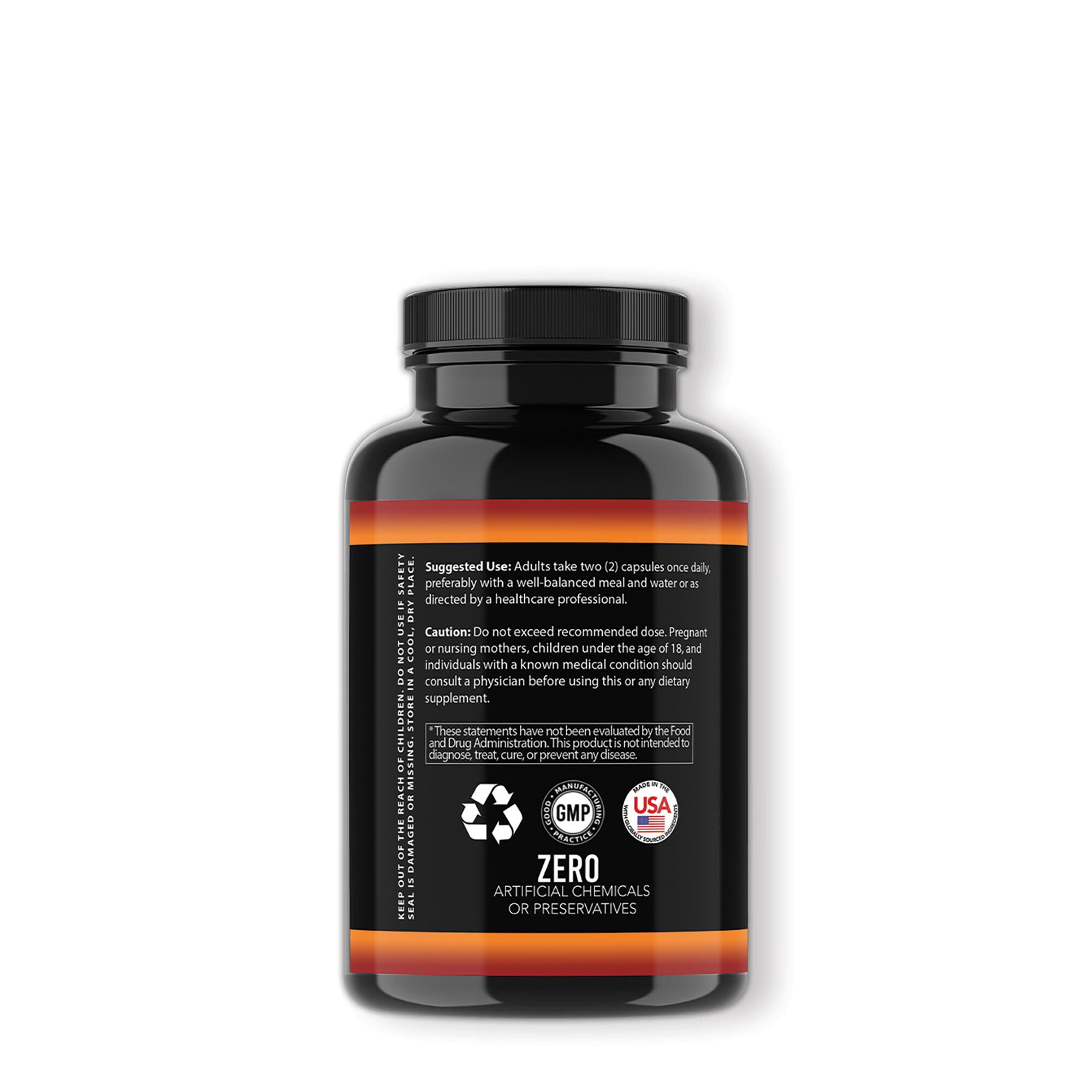 Angry Supplements™ Monster Test: Extreme N.O. Boost - 60 Capsules | GNC