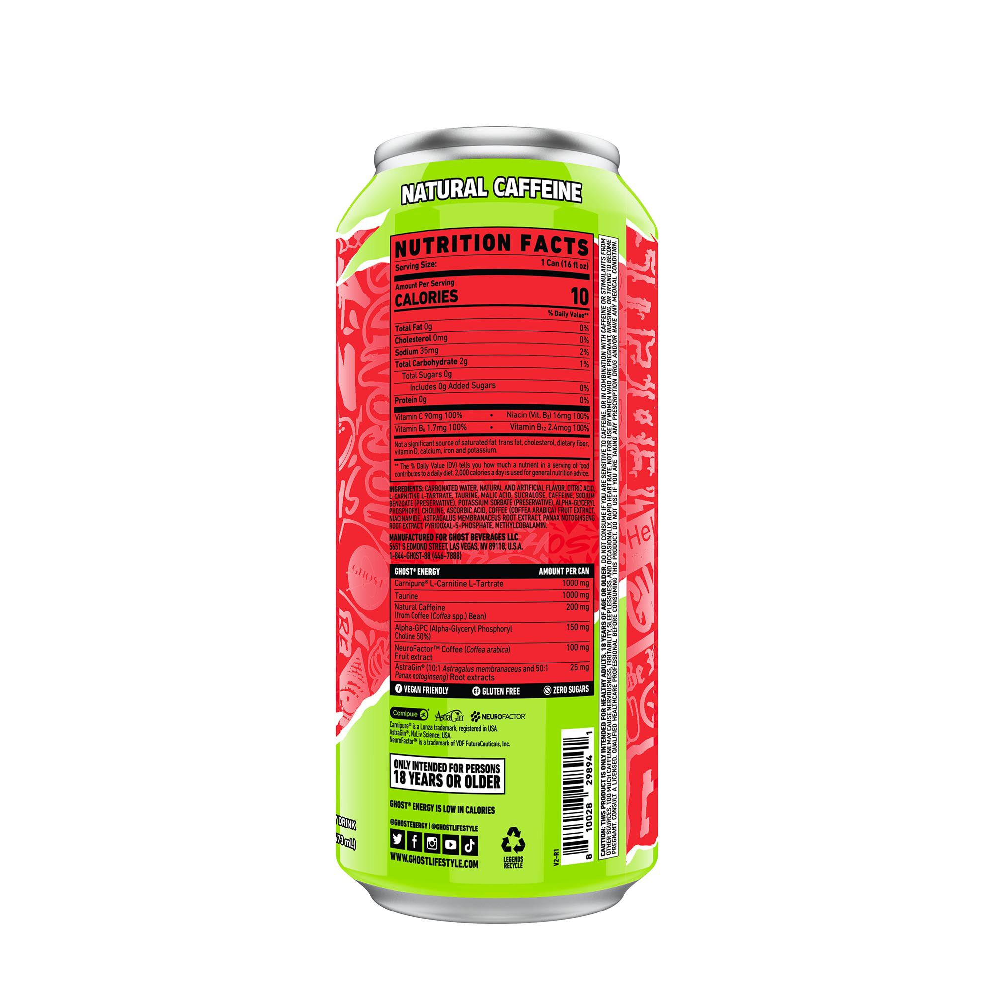 GHOST® Energy Drink - 12 Cans | GNC