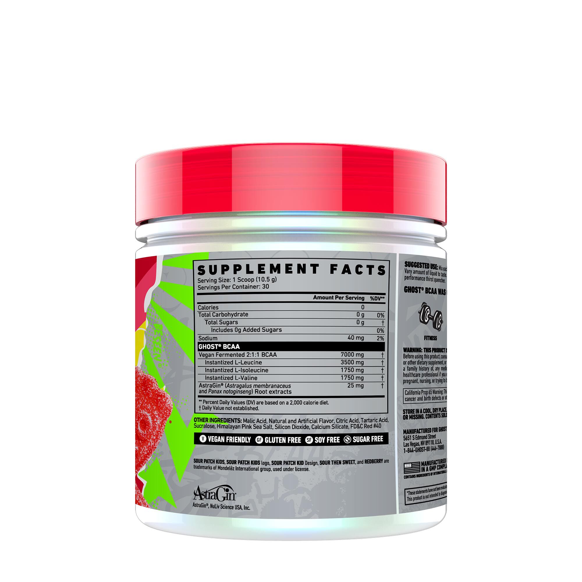 GHOST BCAA - Sour Patch Kids Redberry | GNC