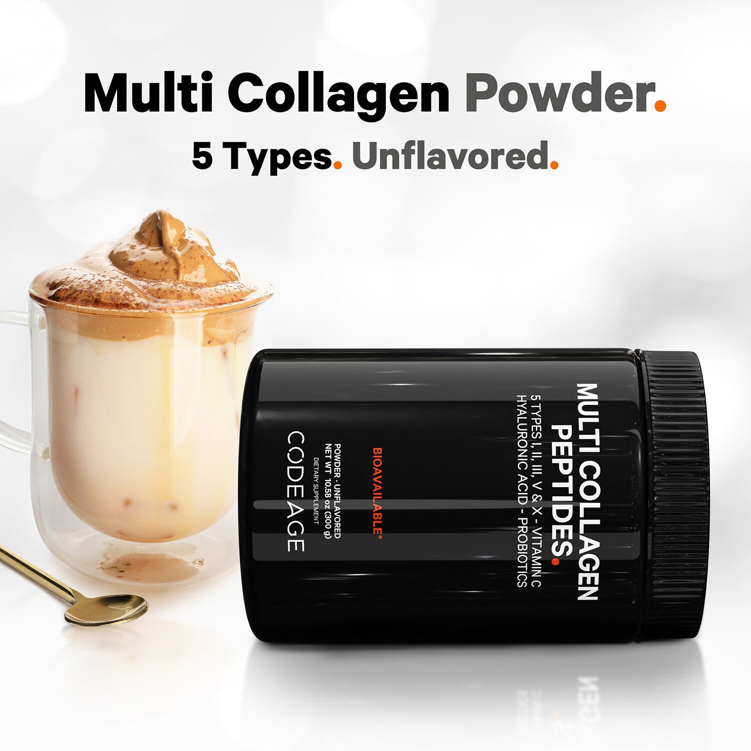 Codeage Multi Collagen Black Edition - with Probiotics | GNC