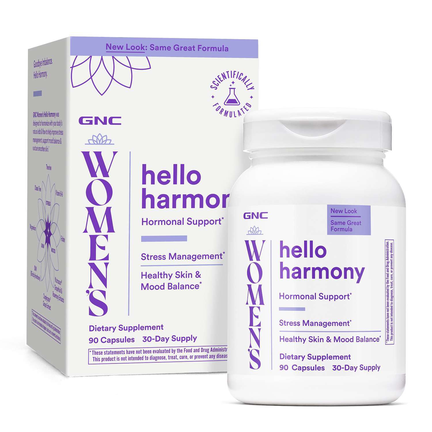 GNC Women's Hello Harmony - Hormonal Support (90 Capsules) | GNC