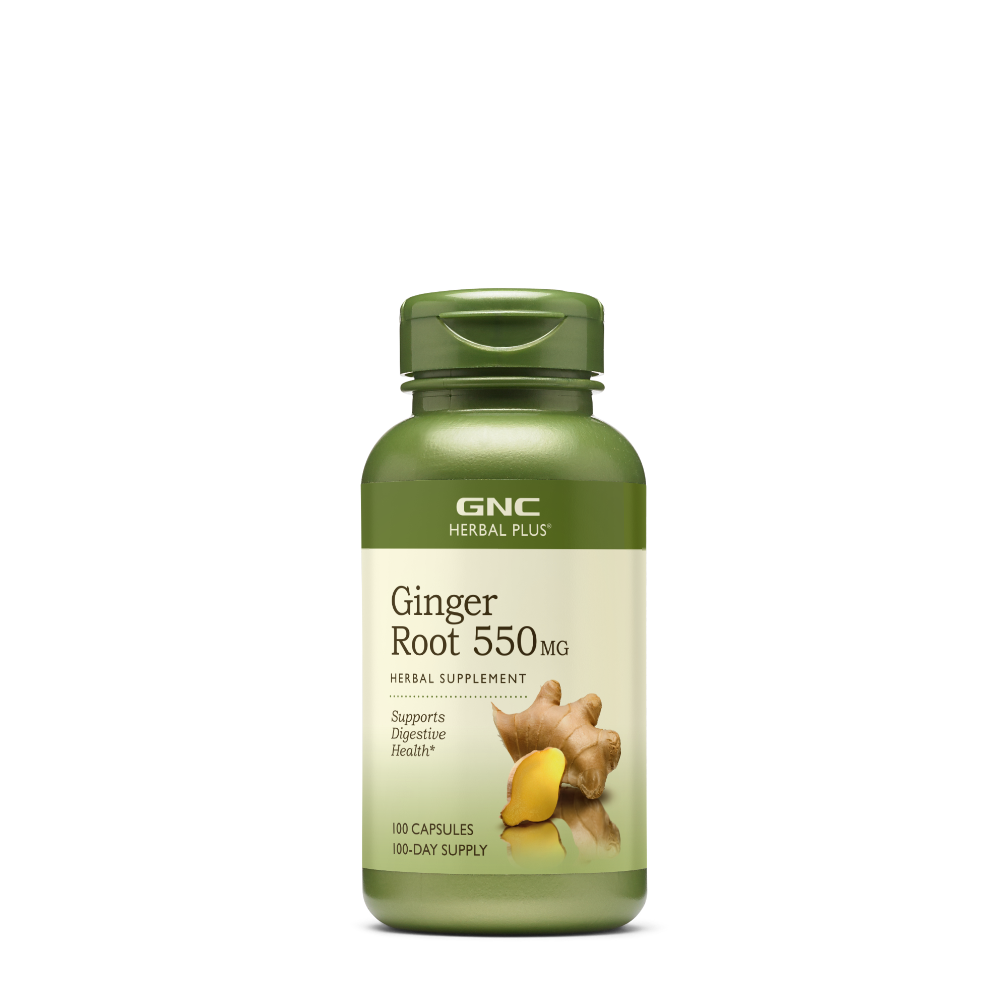 GNC Herbal Plus® Ginger Root 550 mg | GNC