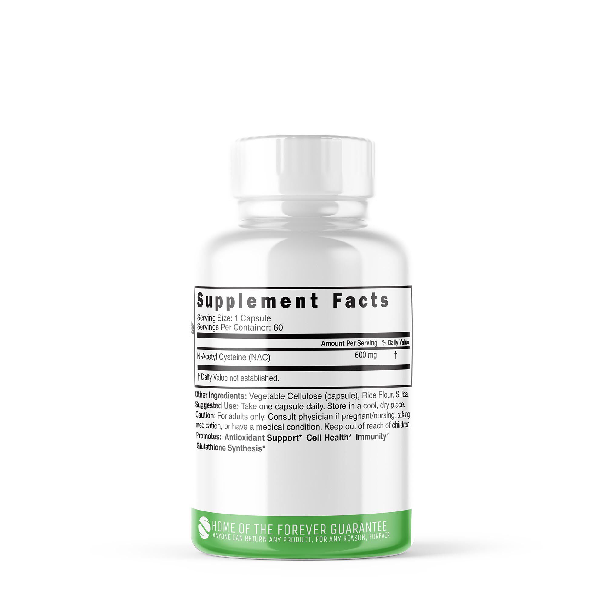 Nature's Fusions - Free Radical Protection - NAC N-Acetyl Cysteine ...