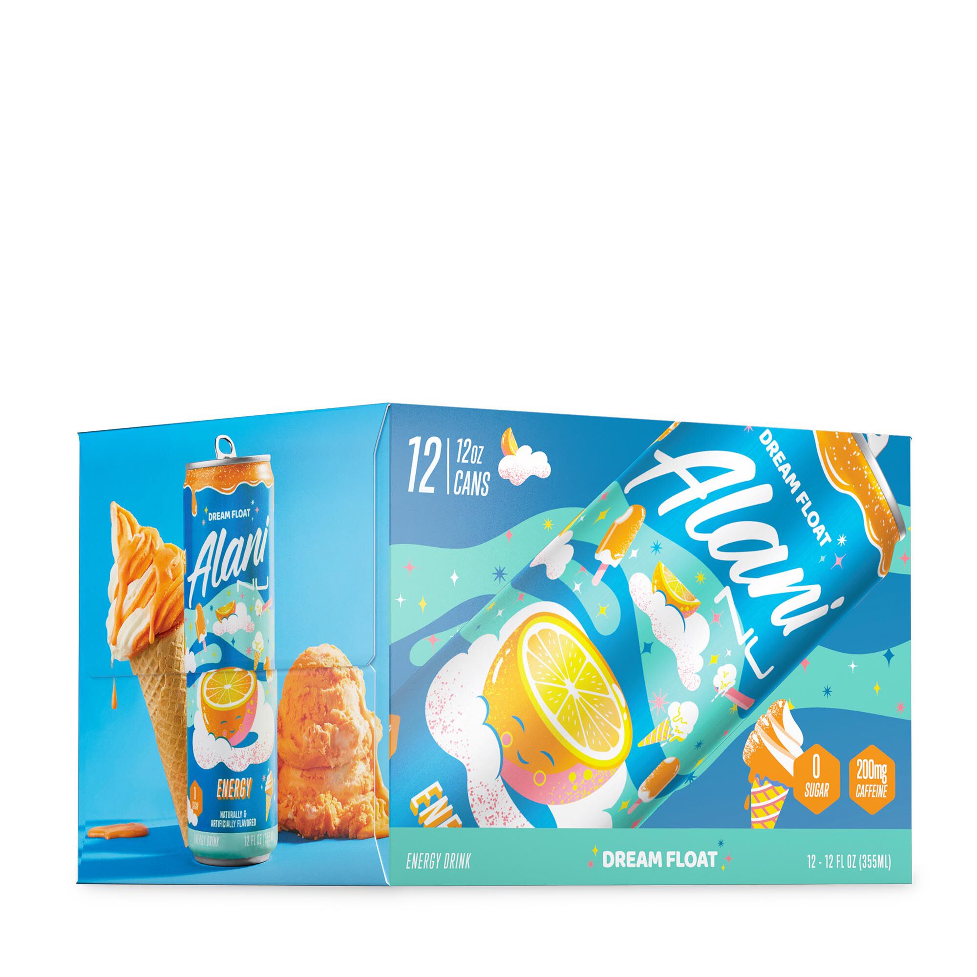 Alani Nu Energy Drink - Dream Float - 12 Cans | GNC