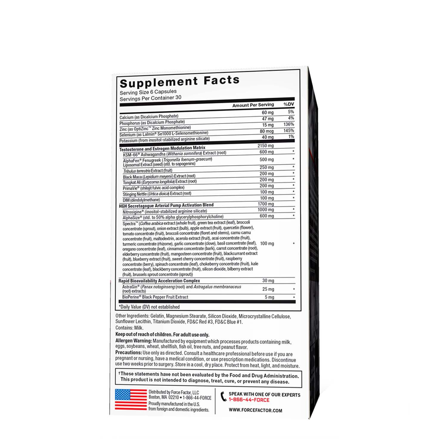 Force Factor® Alpha King Immortal™: 180 Capsule Count | GNC