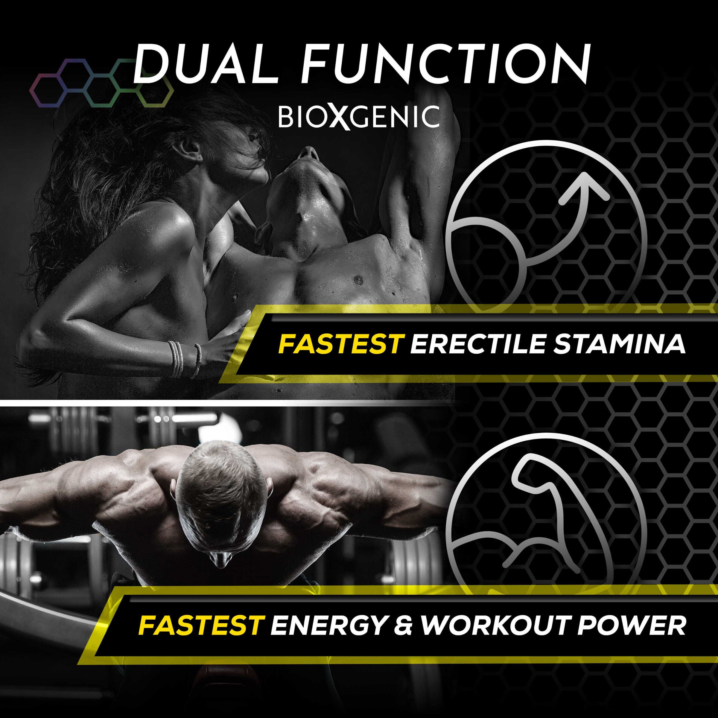 BioXgenic - BIOHARD Sex & Energy Boost - Mixed Berry (4 Liquid Shots) | GNC