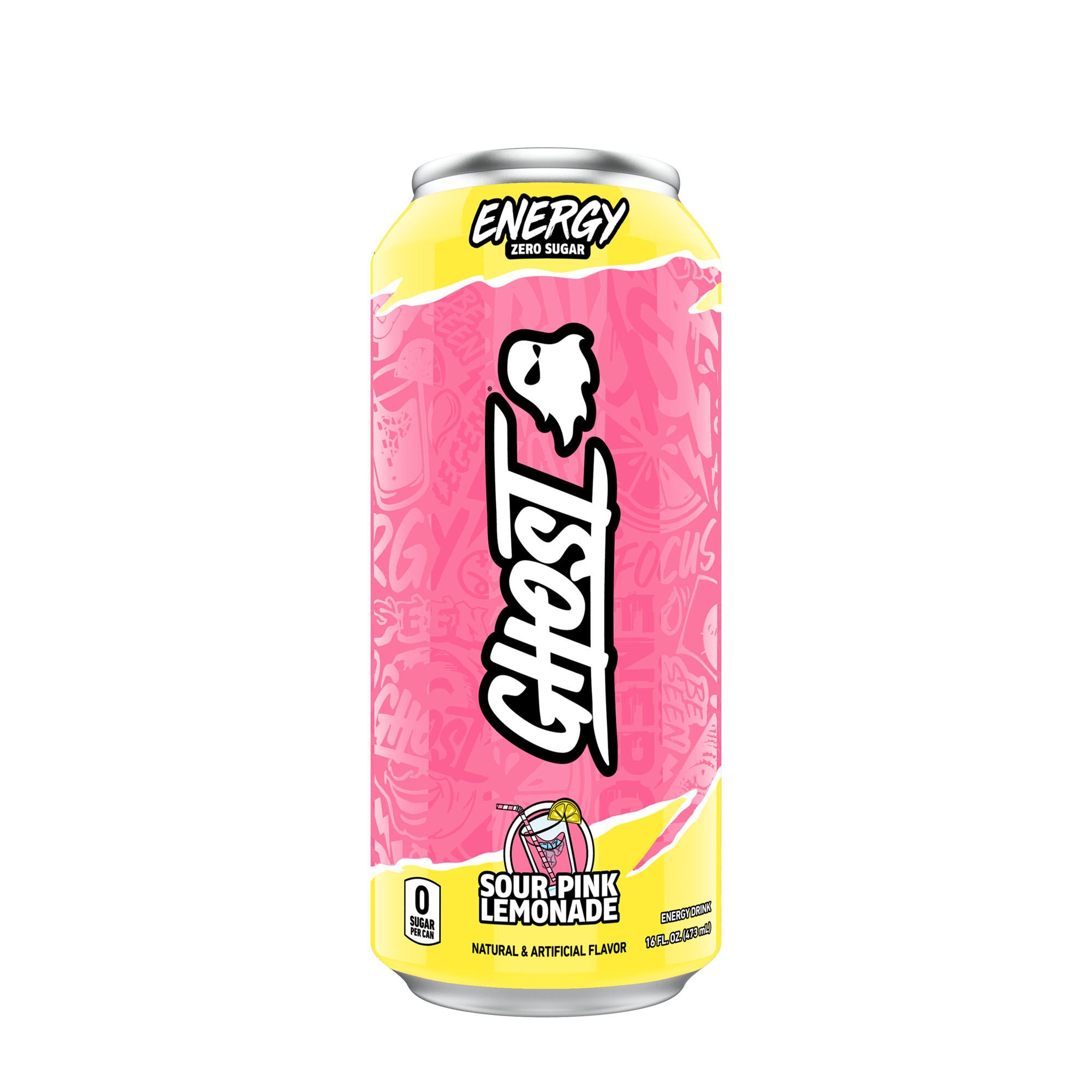 GHOST® - Energy Drink - Sour Pink Lemonade | GNC