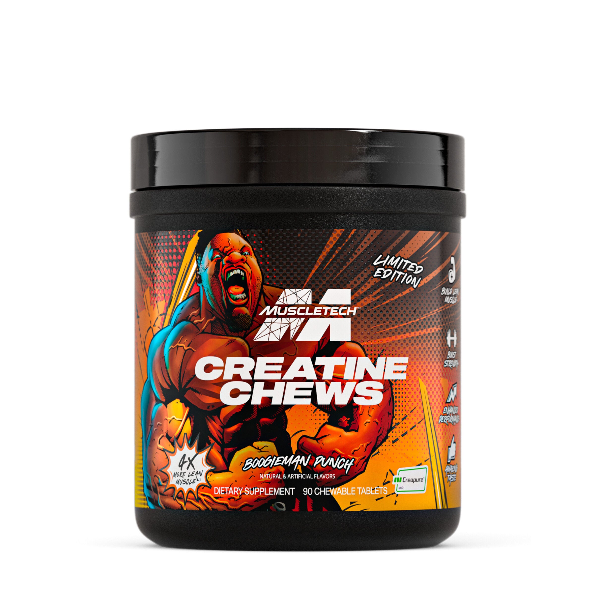 MuscleTech™ - Creatine Chews - Boogieman Punch - 90 Tablets (30 ...