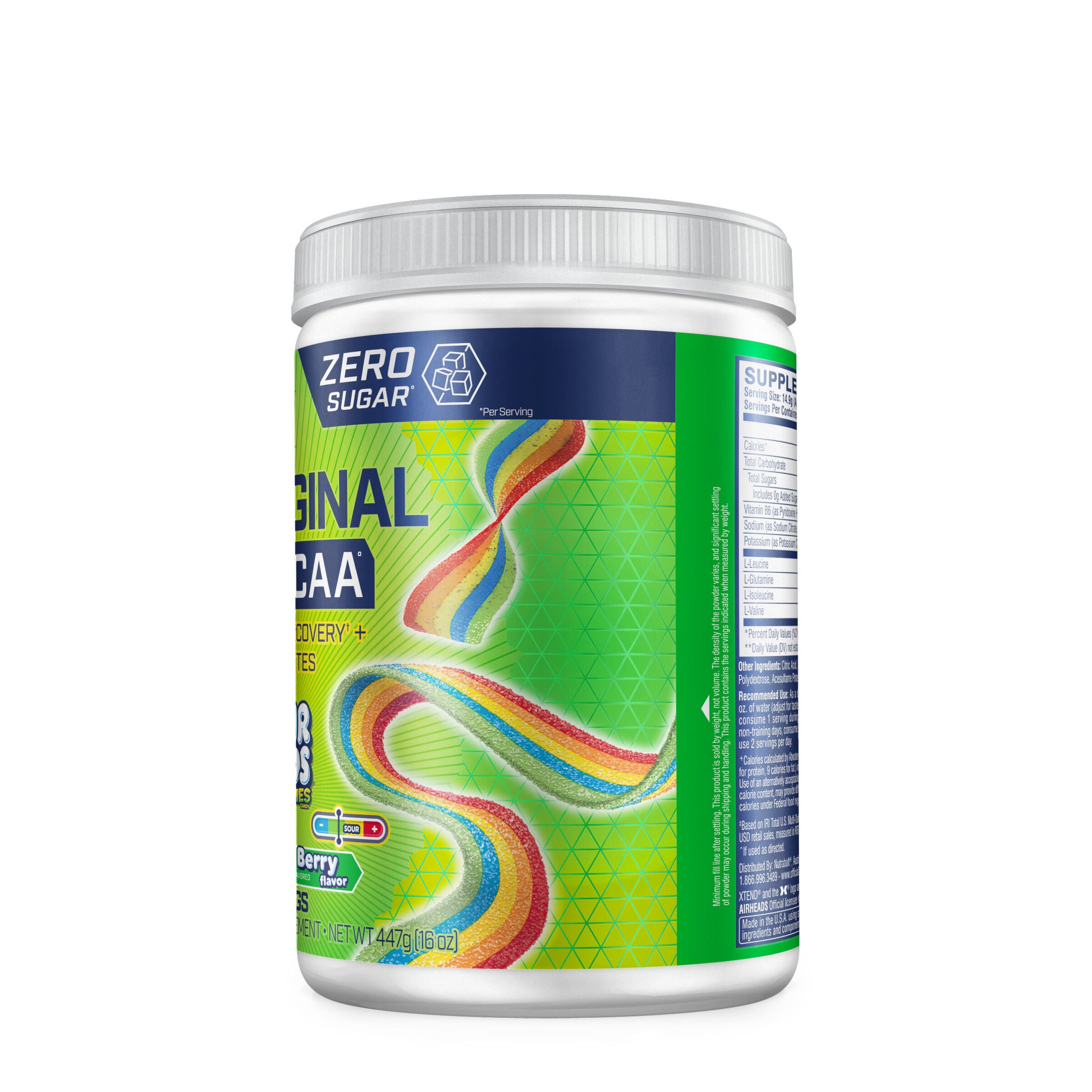 XTEND® - Original BCAA - Air Heads Xtremes Rainbow Berry (30 Servings) | GNC