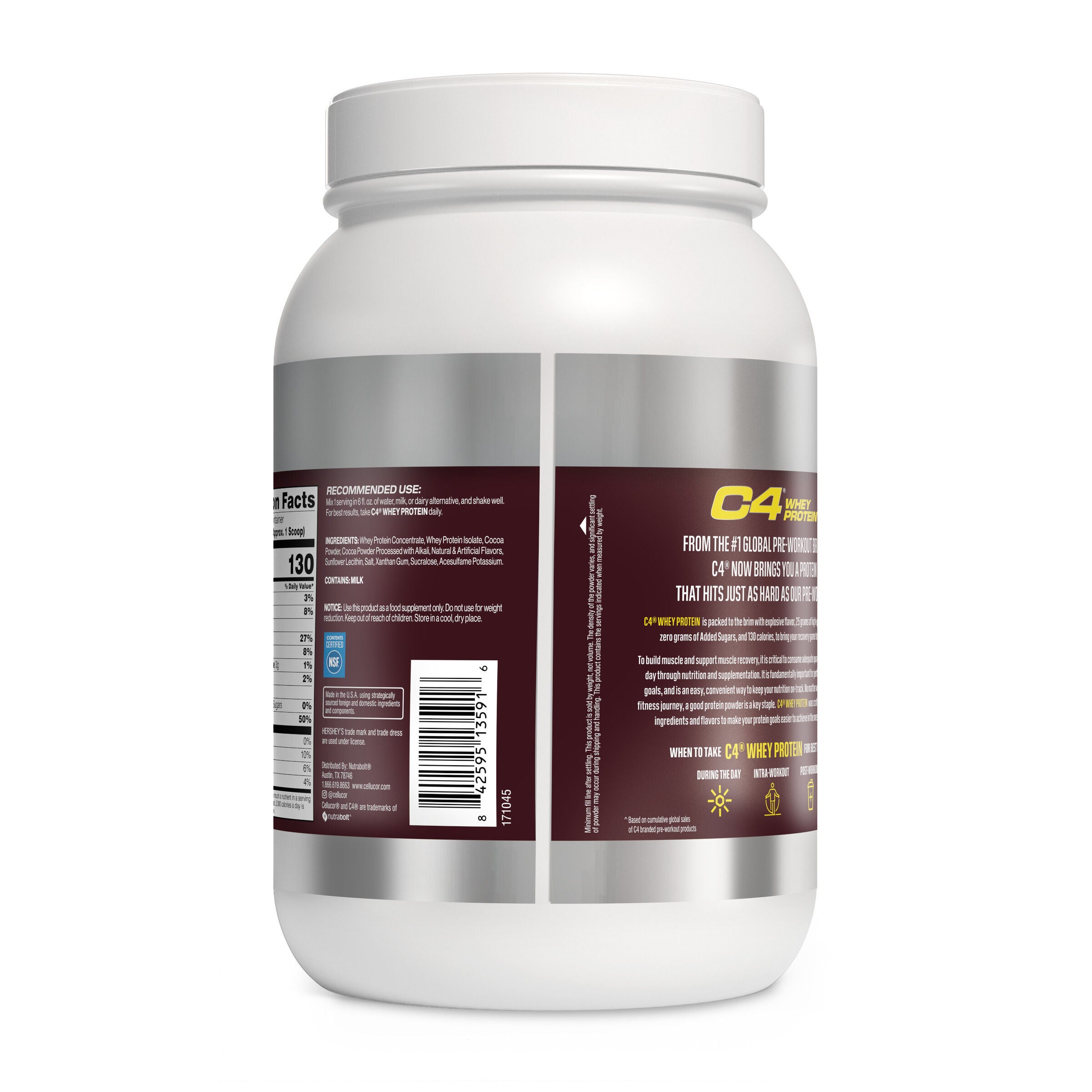 Cellucor® - C4 Whey Protein - Hershey's Milk Chocolate (28 Servings) | GNC