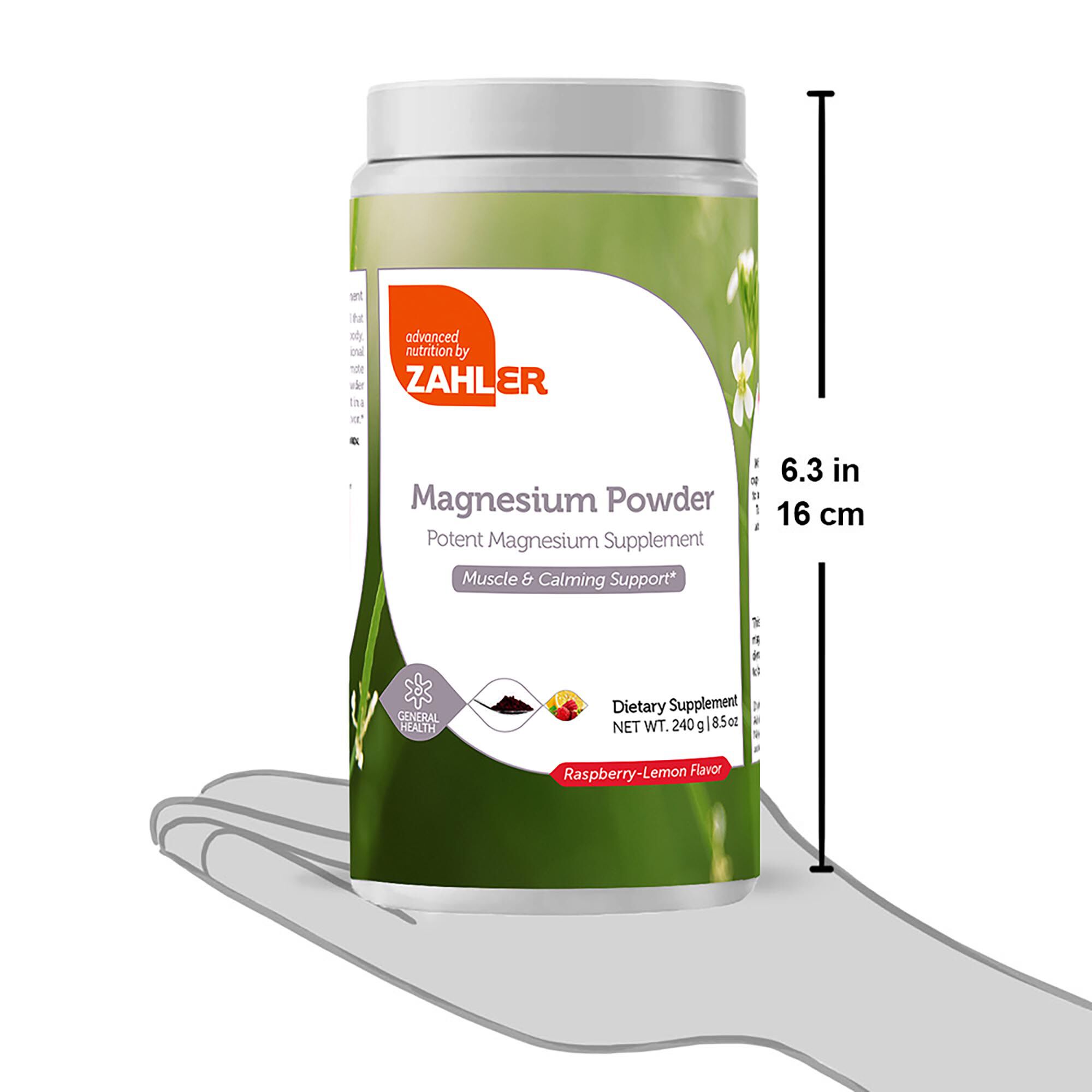 ZAHLER® Magnesium Powder - 60 Scoops | GNC