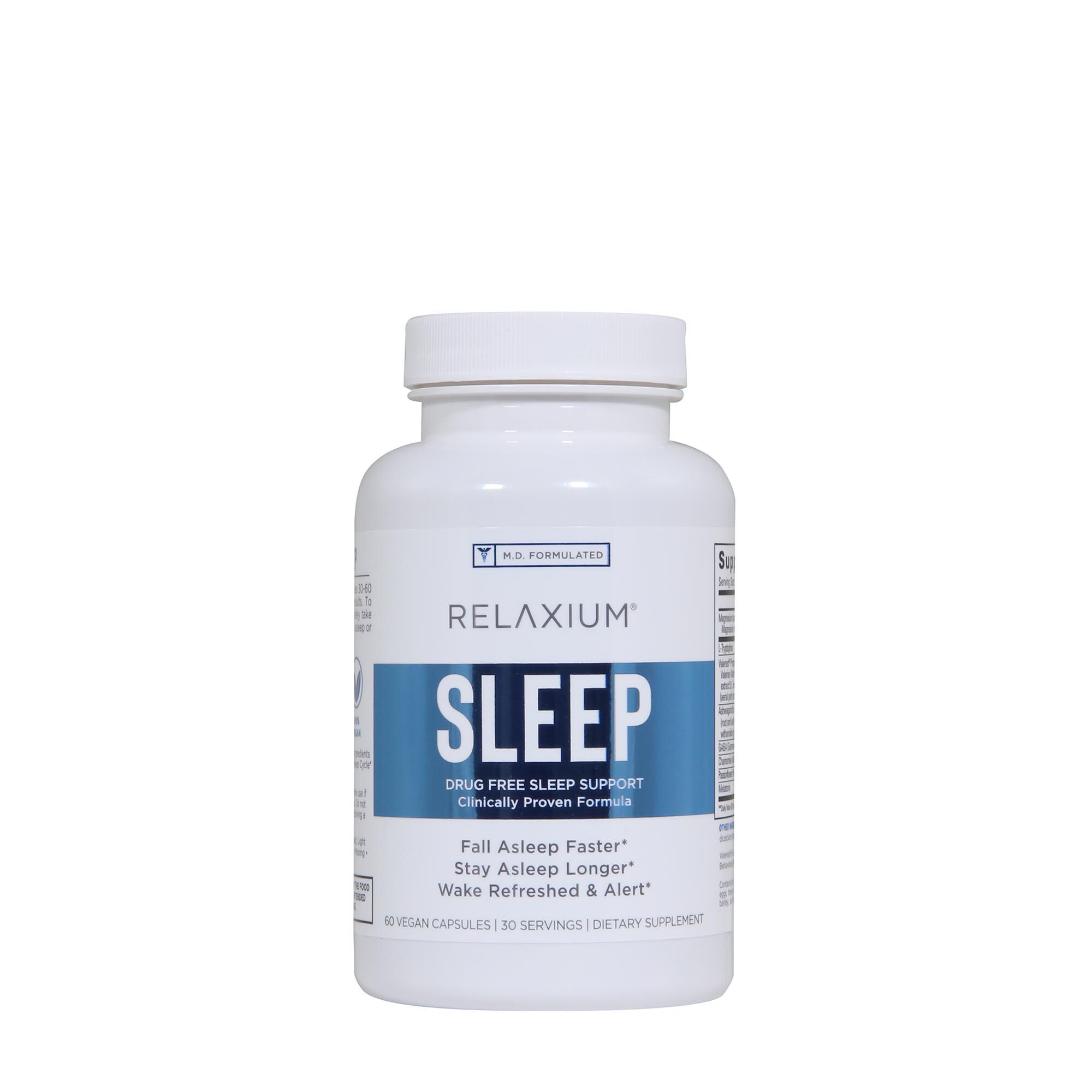Relaxium - Sleep Support - 60 Capsules (30 Servings) | GNC