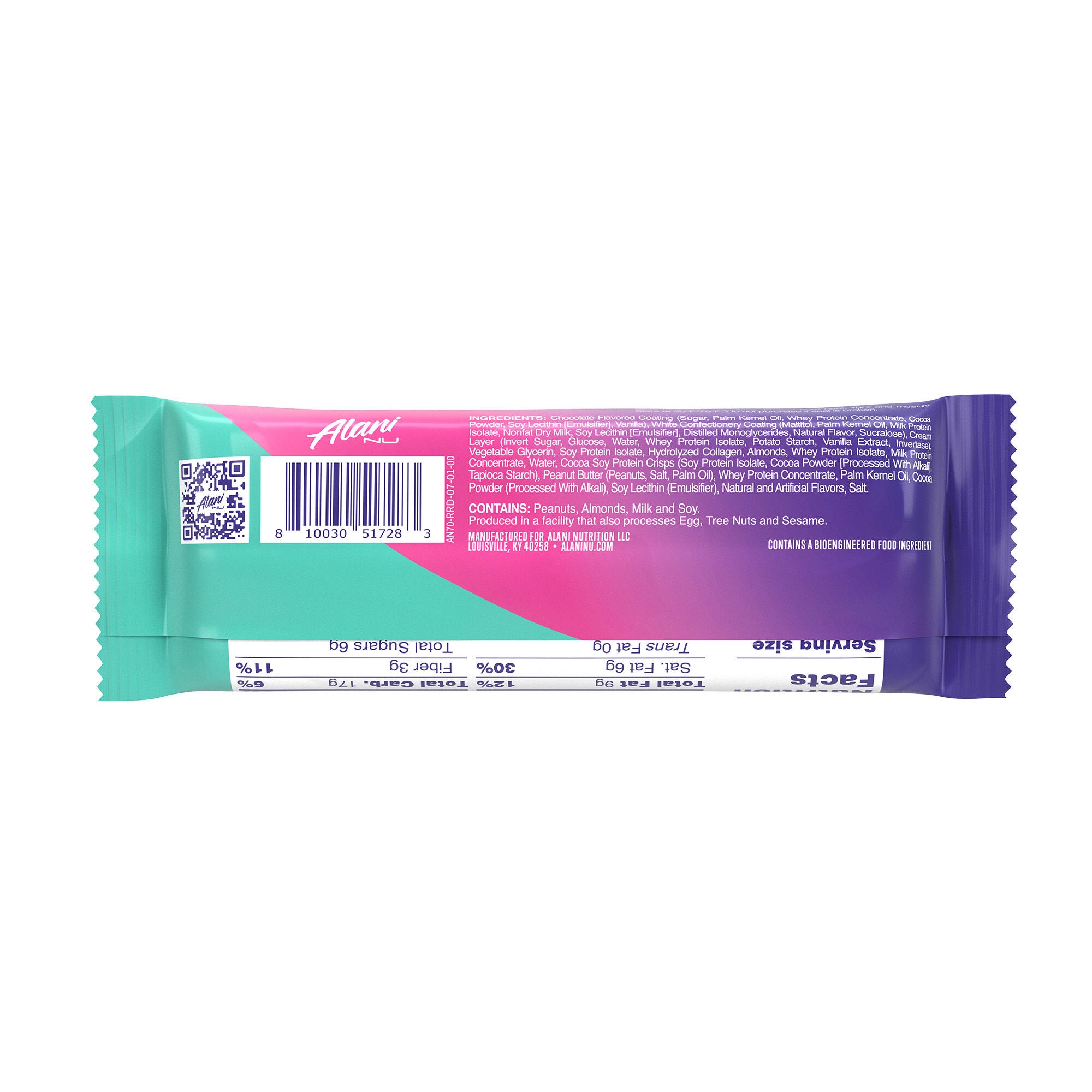 Alani Nu - Protein Bar - Rocky Road - 12 Bars | GNC