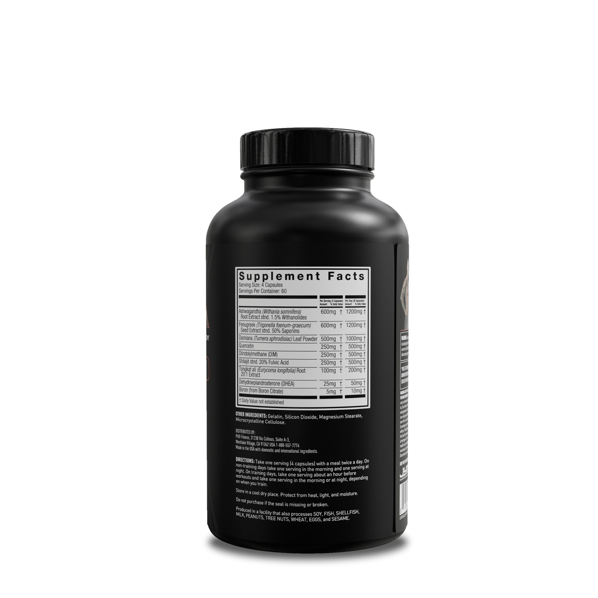 Jym® - Alpha X Advanced Testosterone - 240 Capsules (60 Servings) | GNC