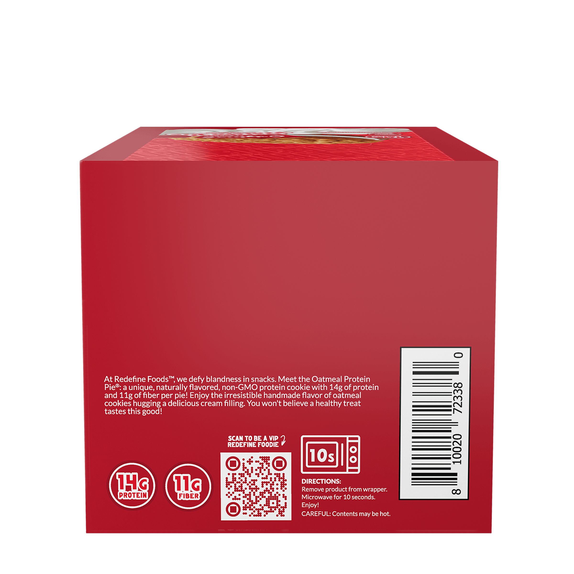 Redefine Foods - Oatmeal Protein Pie - Original (8 Pies) | GNC