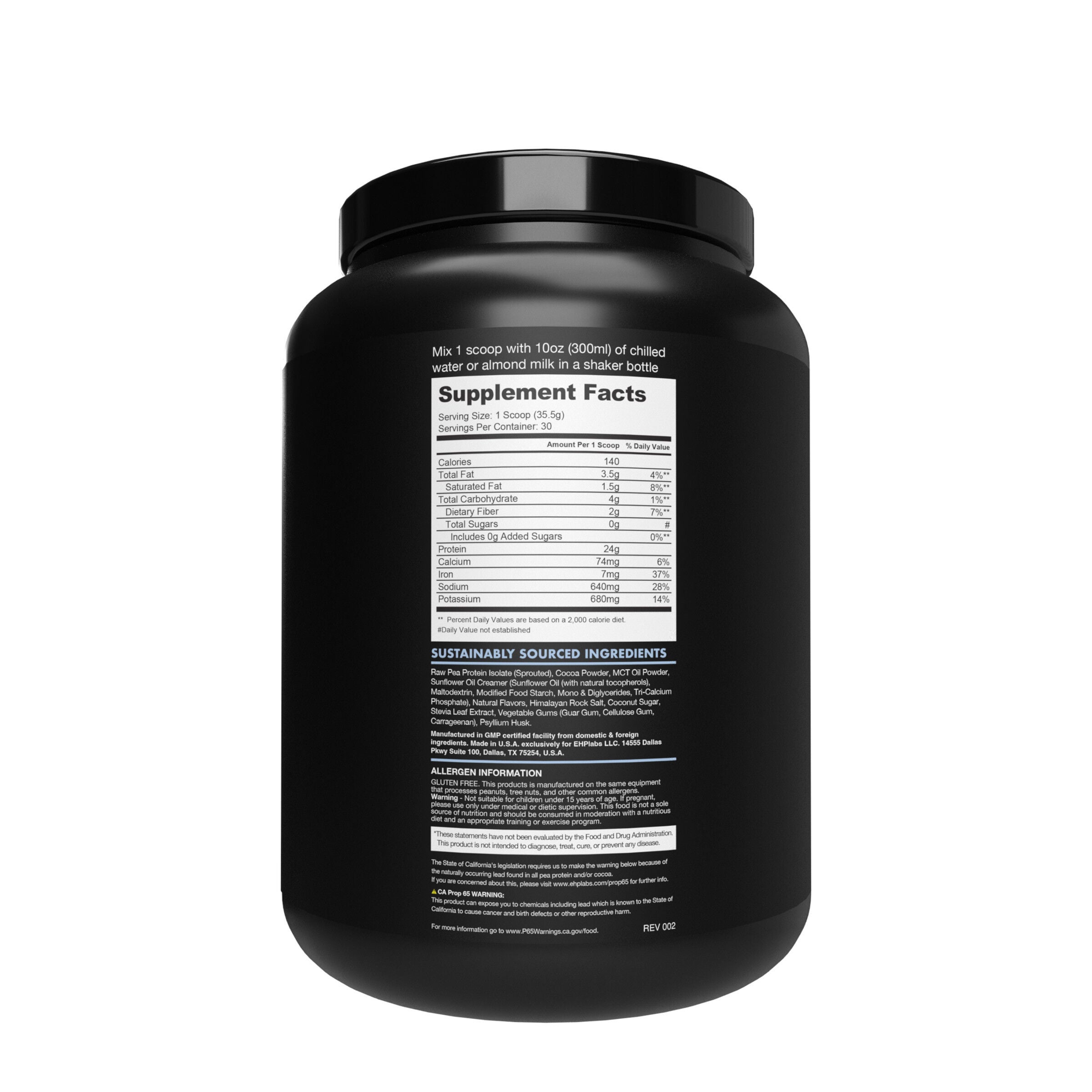 Blessed - Plant Protein Powder - Cookies & Cream (30 Servings) | GNC