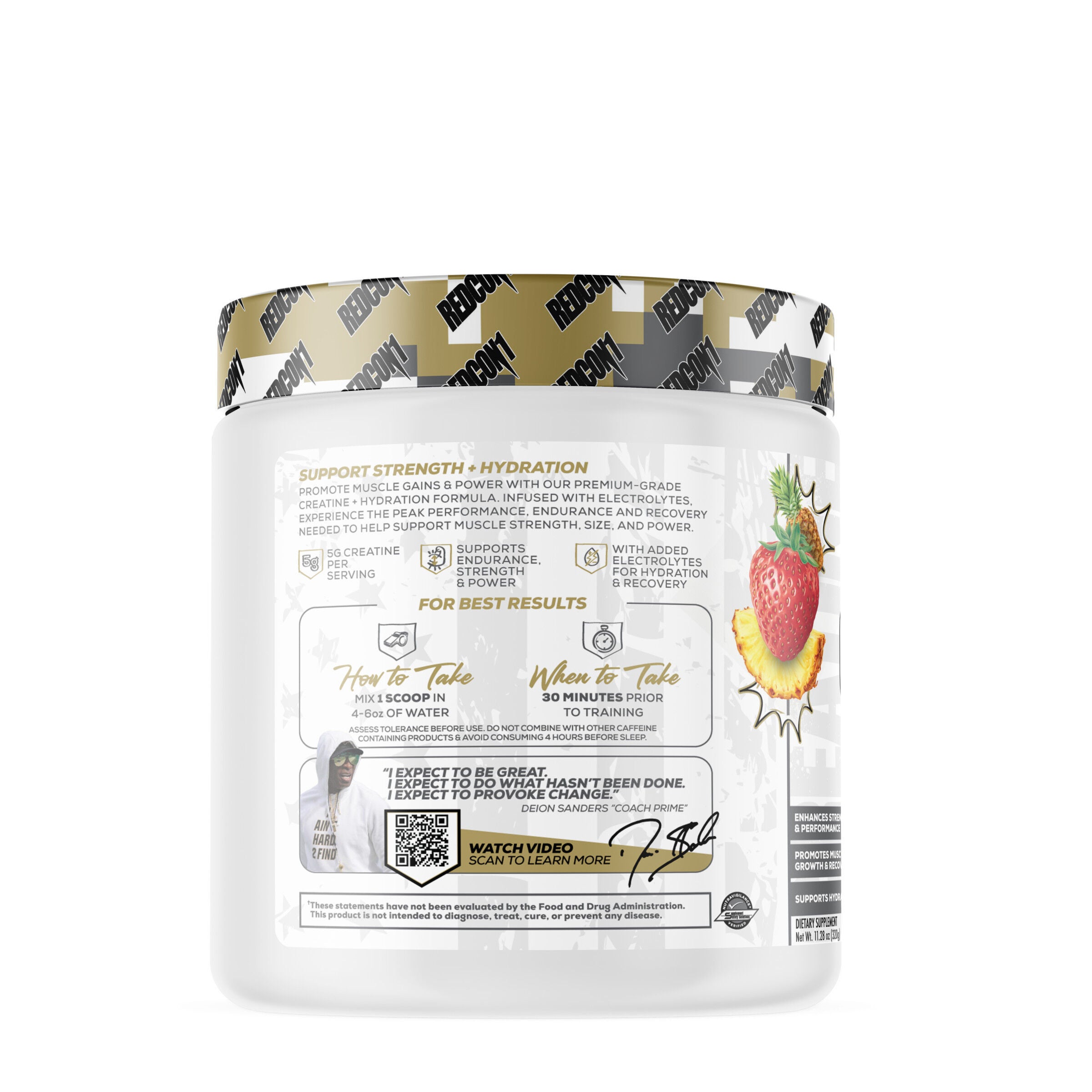 REDCON1 - Creatine and Hydration - Prime Time Punch (20 Servings) | GNC