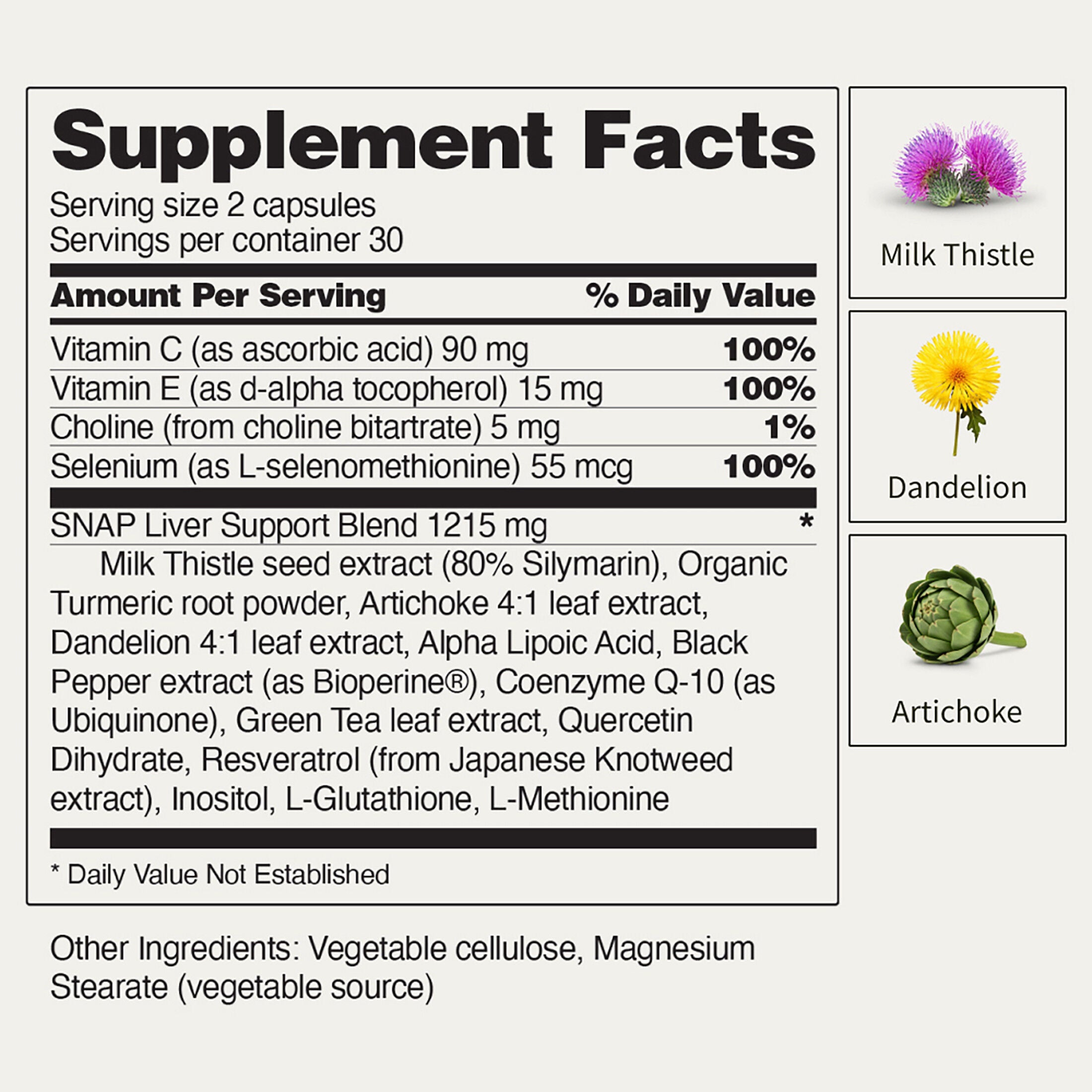 SNAP® Supplements Liver Health & Detox | GNC