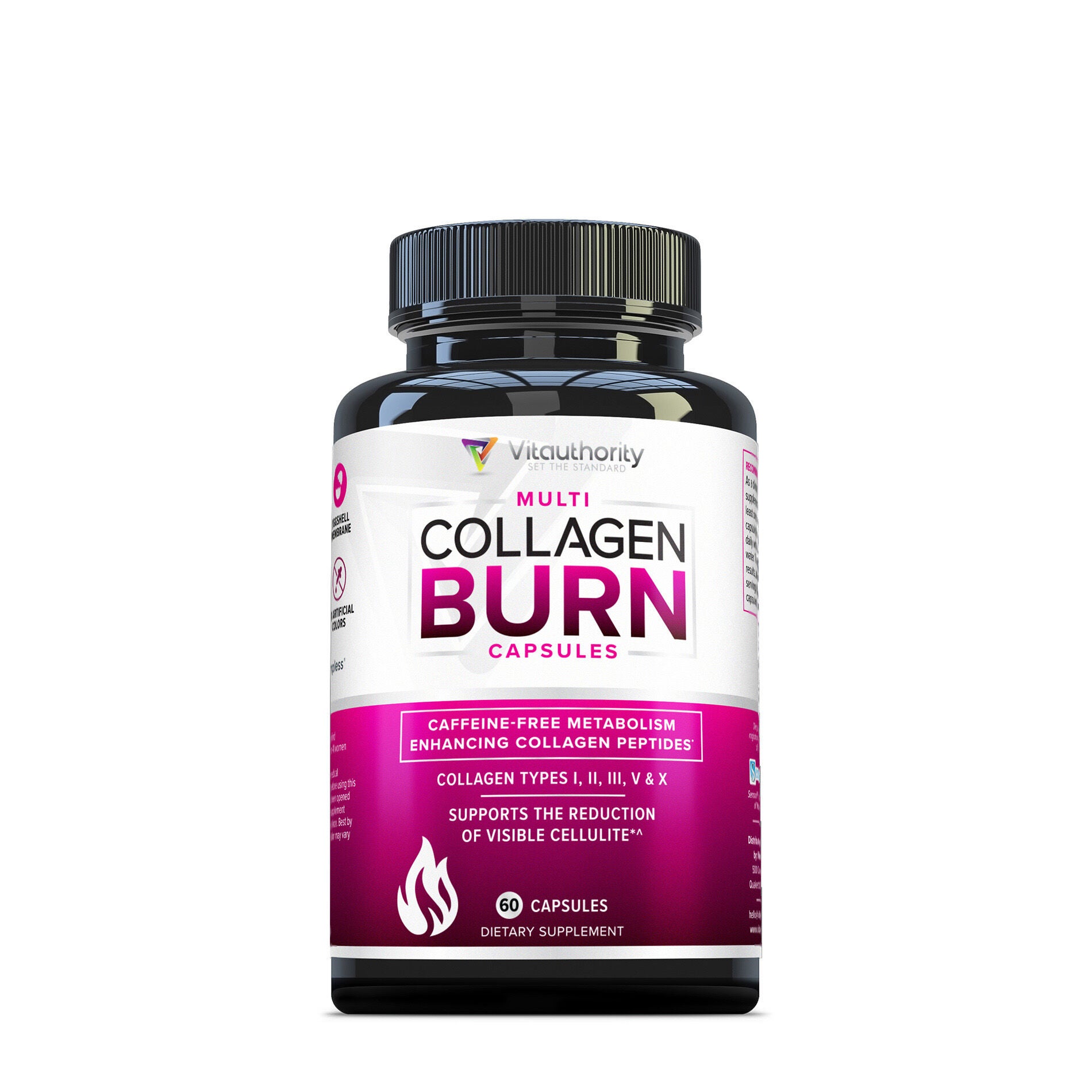 Vitauthority - Multi Collagen Burn - 60 Capsules (20 Servings) | GNC