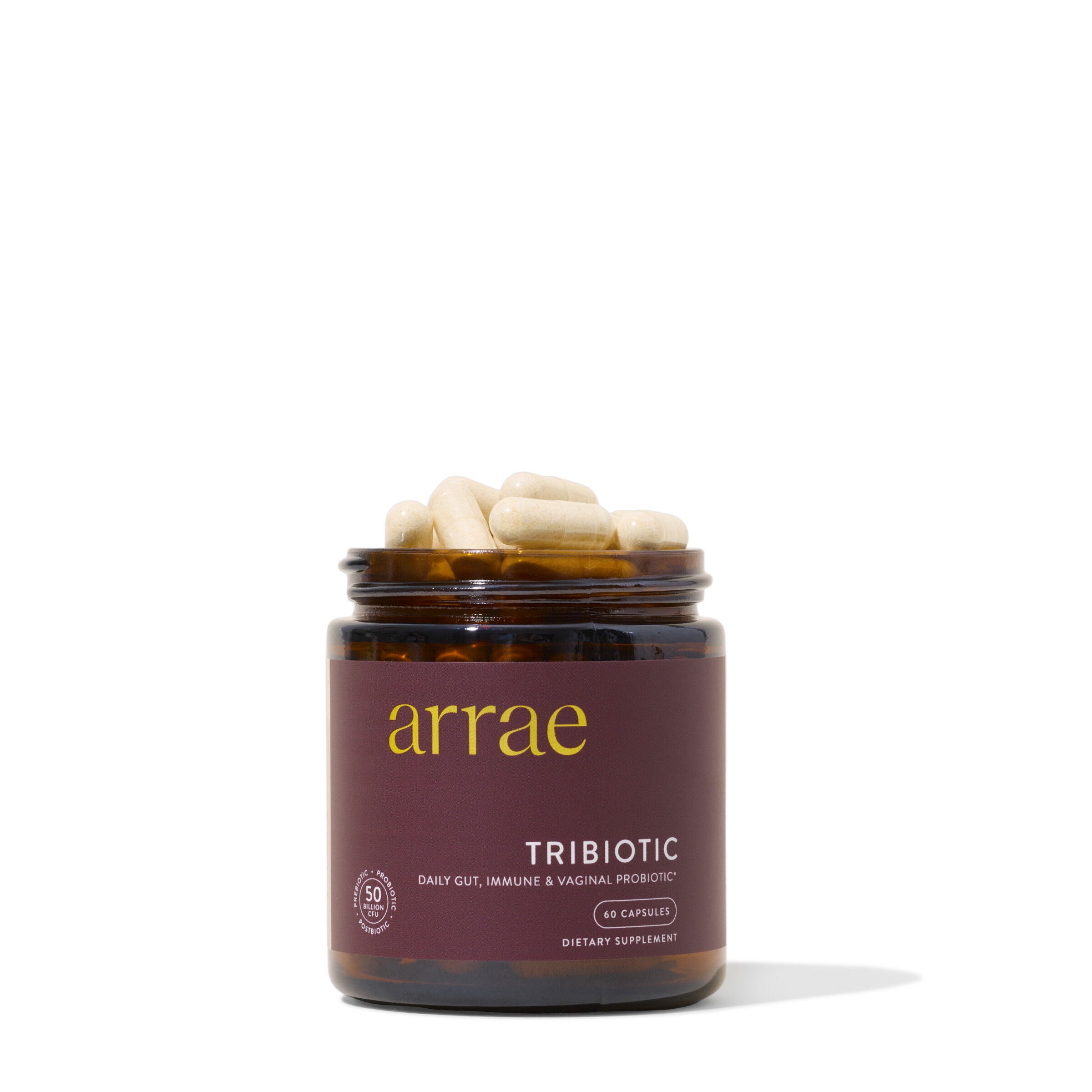 Arrae - Tribiotic - 60 Capsules (30 Servings) | GNC