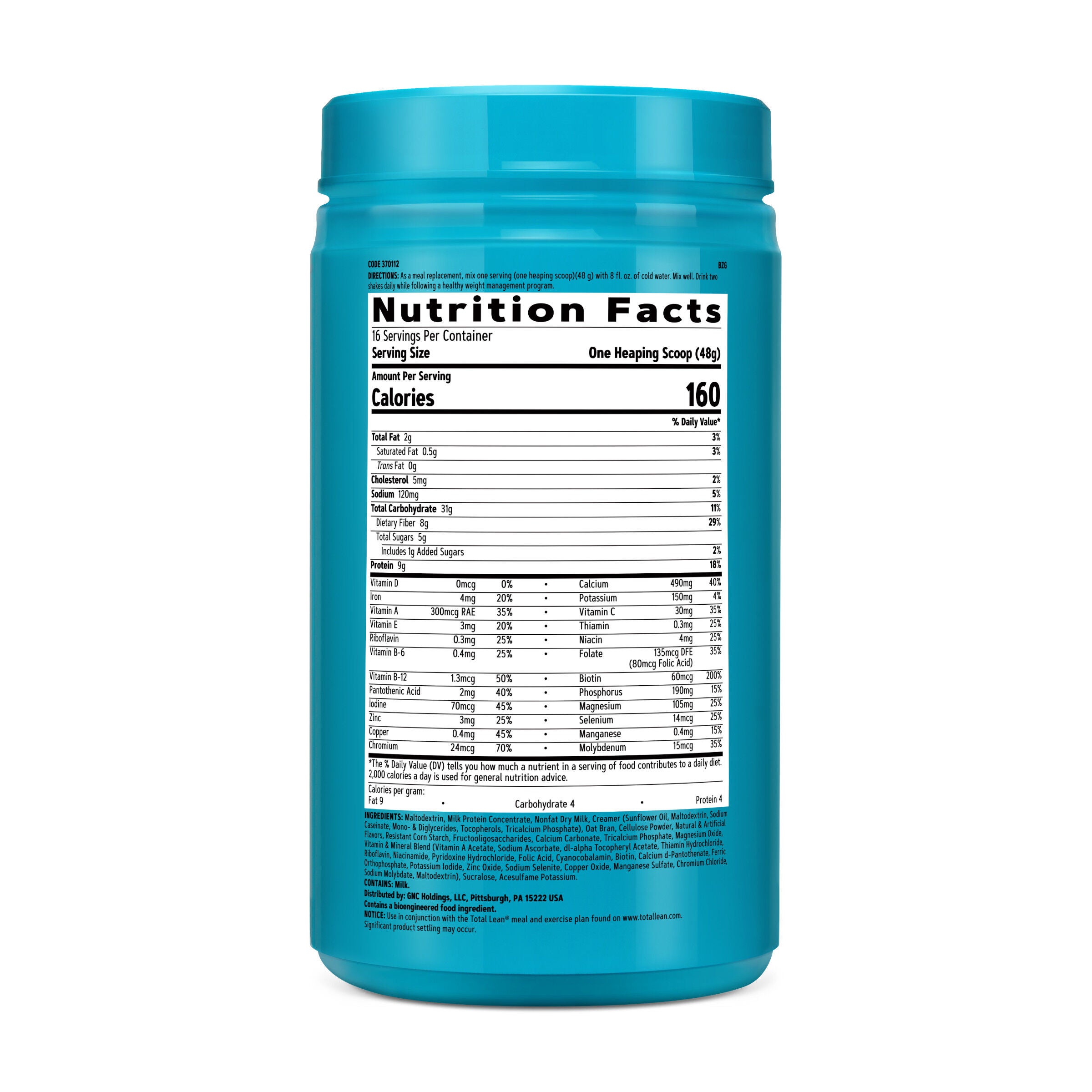 GNC Total Lean Lean Shake Classic - Vanilla Bean | GNC