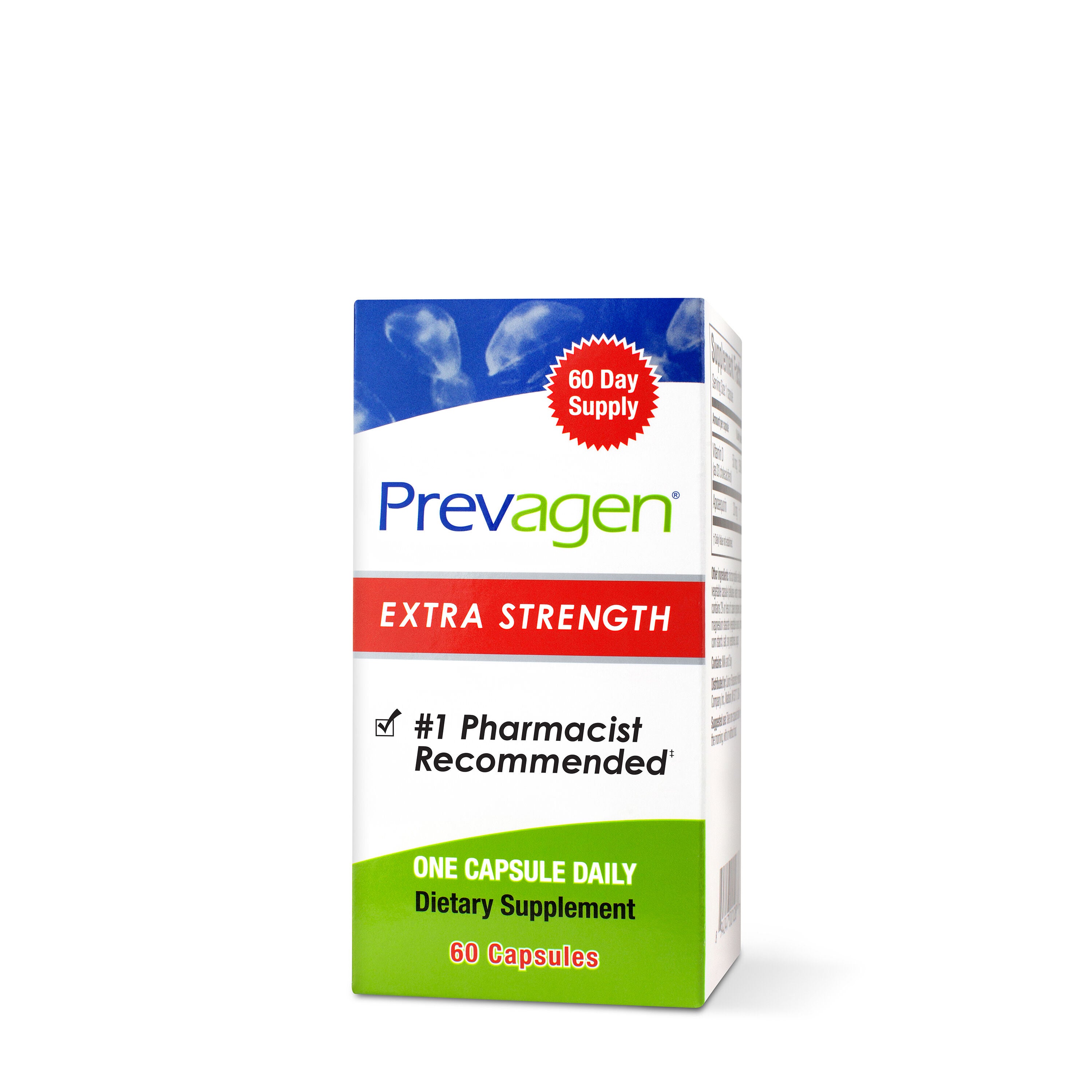Prevagen® - Extra Strength - 60 Capsules (60 Servings) | GNC