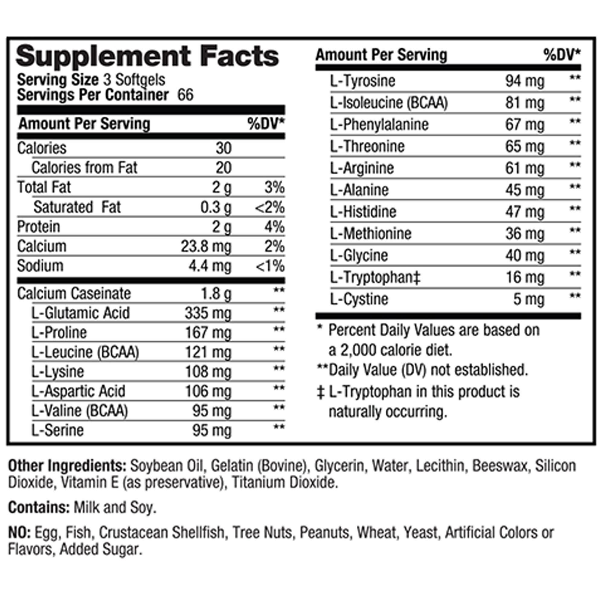 Prolab® Amino Gel - Caps - 200 Softgels | GNC